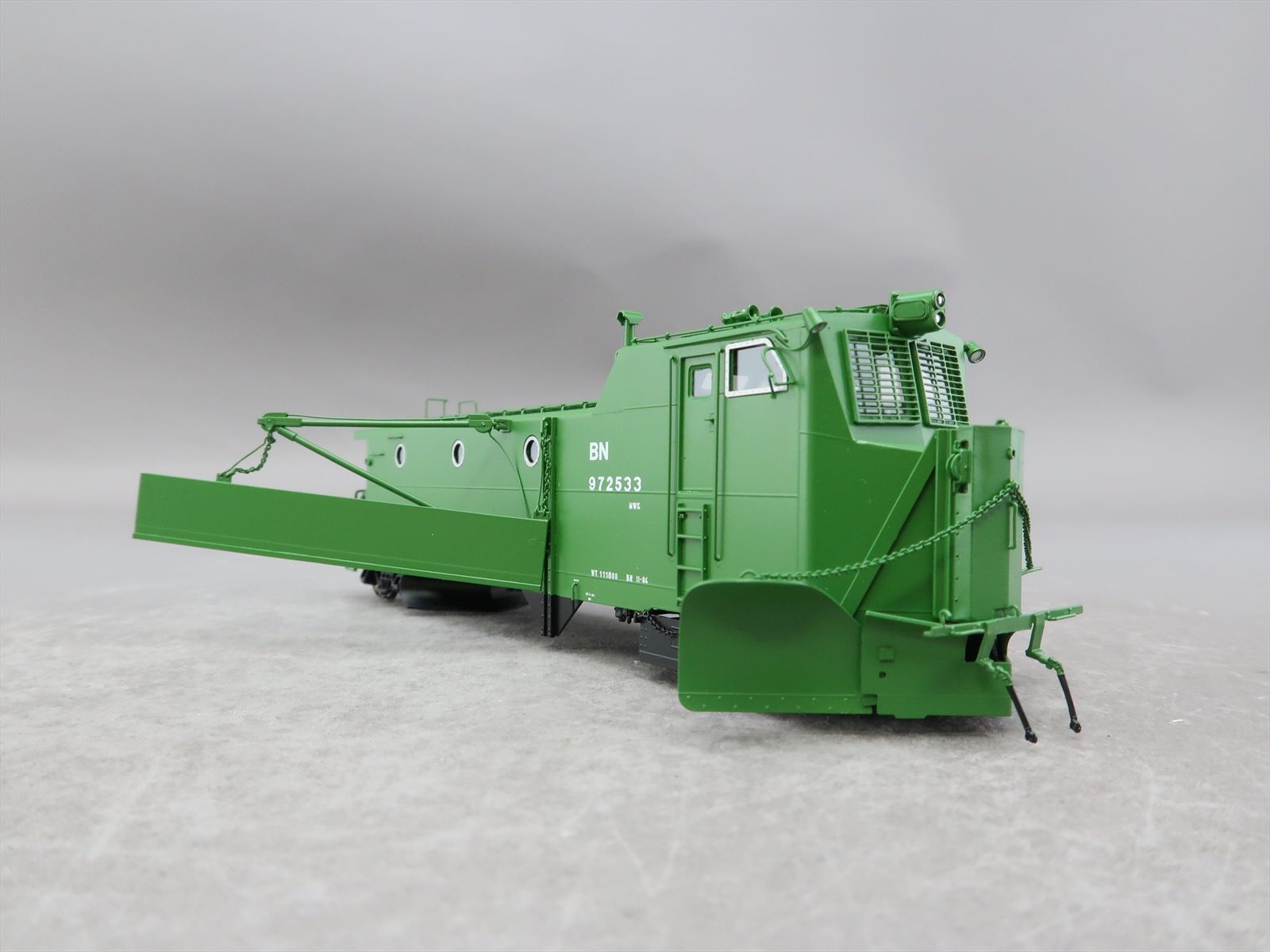 HO Brass Model - OMI 3388.3 BN Burlington Northern Snow Dozer #972533 ...