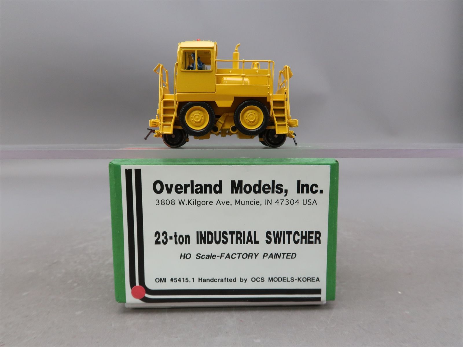 HO Brass Model - OMI 5415.1 23 Ton Industrial Switcher Trackmobile - F ...