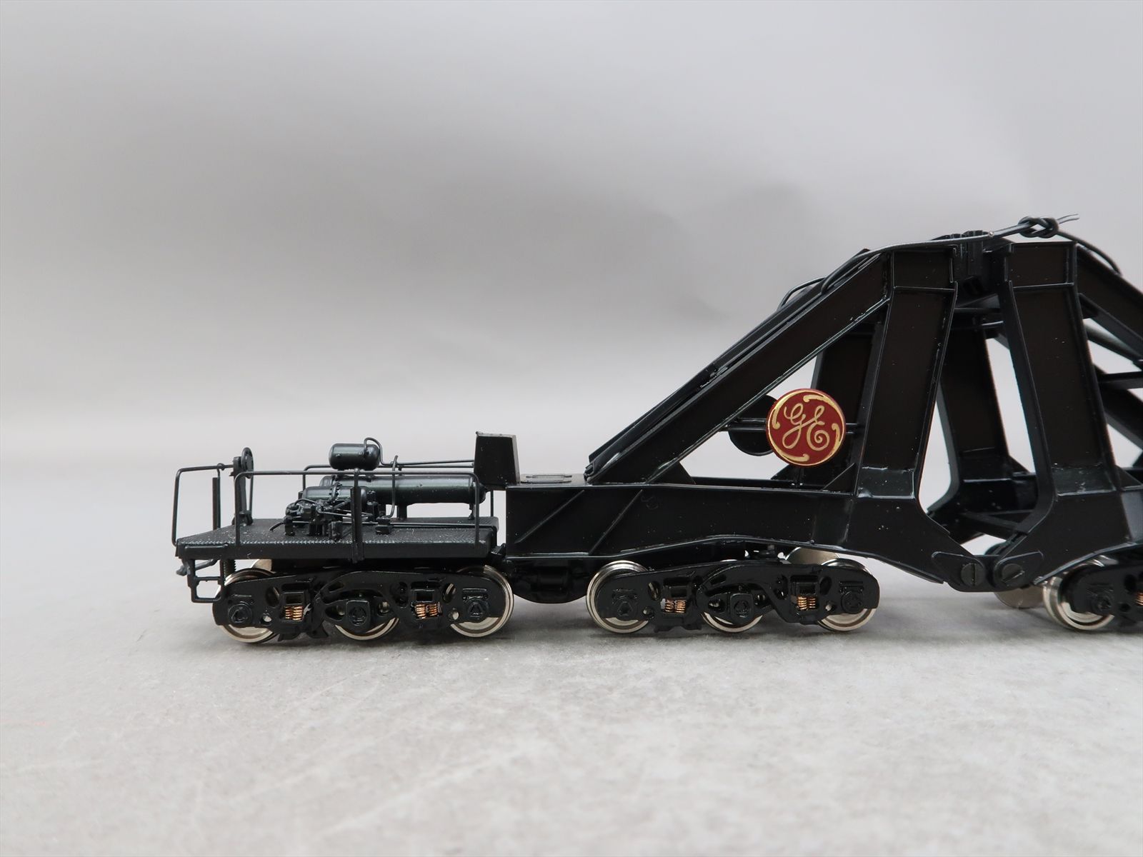 HO Brass Model - E&P GE General Electric 375 Ton Schnabel Car - F/P ...