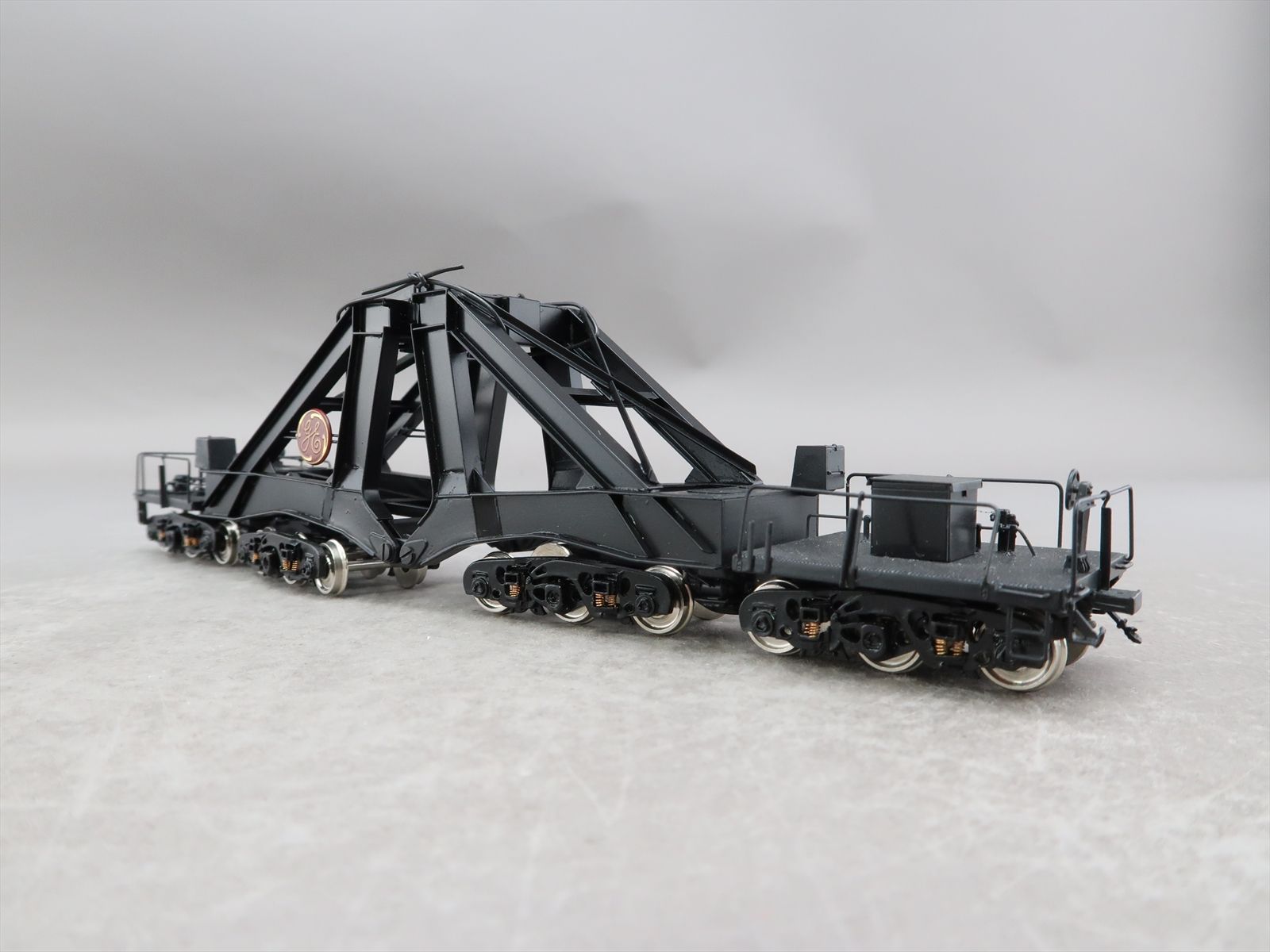 HO Brass Model - E&P GE General Electric 375 Ton Schnabel Car - F/P ...