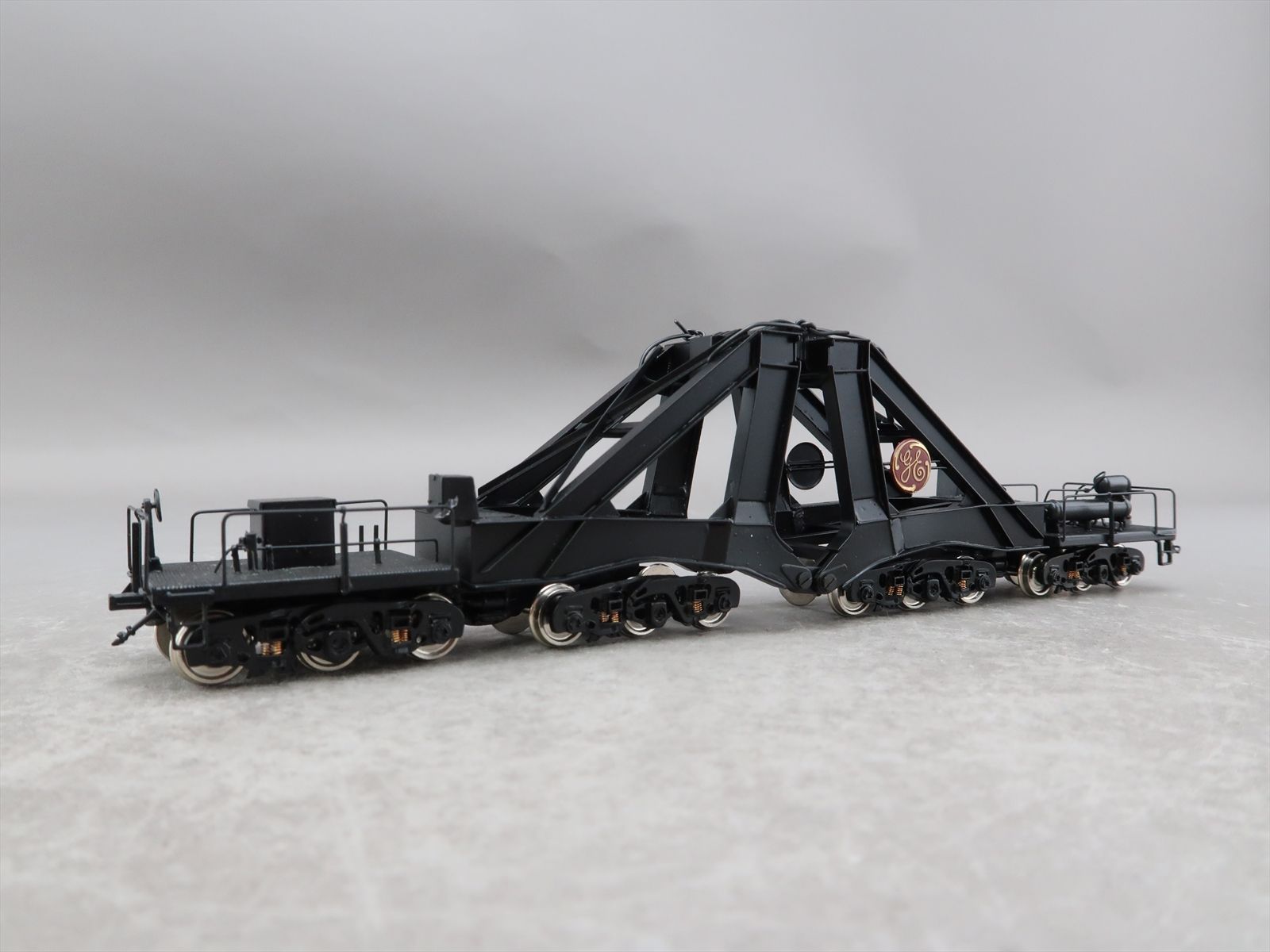 HO Brass Model - E&P GE General Electric 375 Ton Schnabel Car - F/P ...