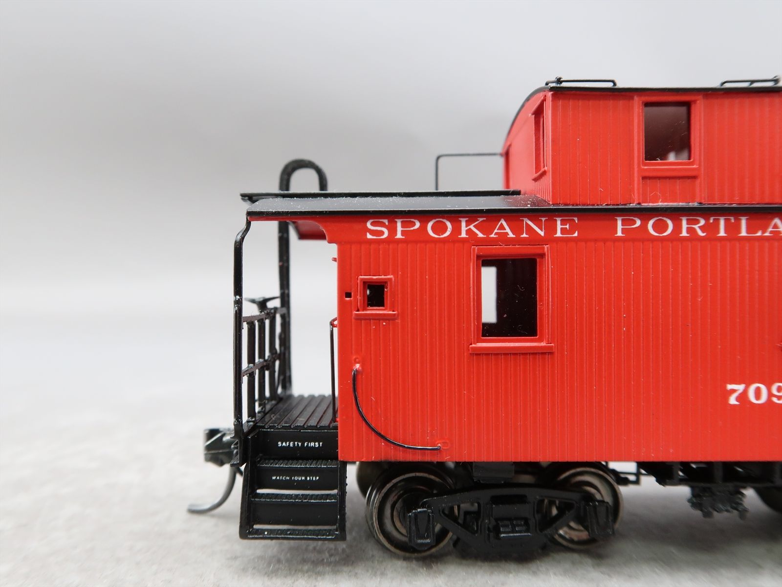 HO Brass Model - W&R SP&S Spokane Portland & Seattle 24' Wood Caboose #709 Version 5 - F/P - Boo-Rim