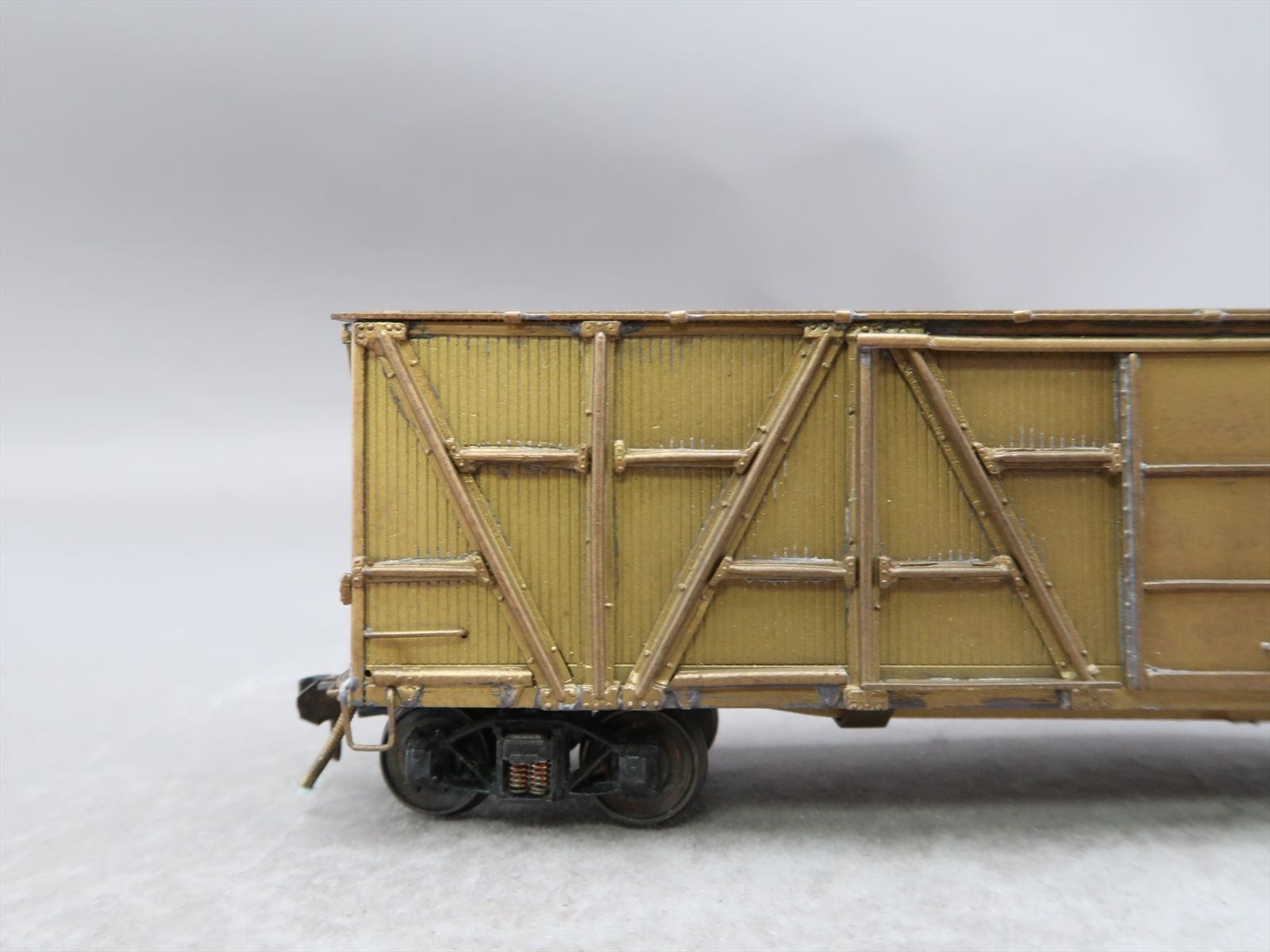 HO Brass Model - NJCB RS-607 PRR Pennsylvania X-23 Outside Braced Wood ...