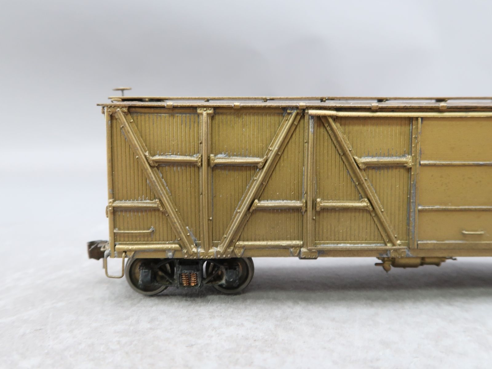 HO Brass Model - NJCB RS-607 PRR Pennsylvania X-23 Outside Braced Wood ...