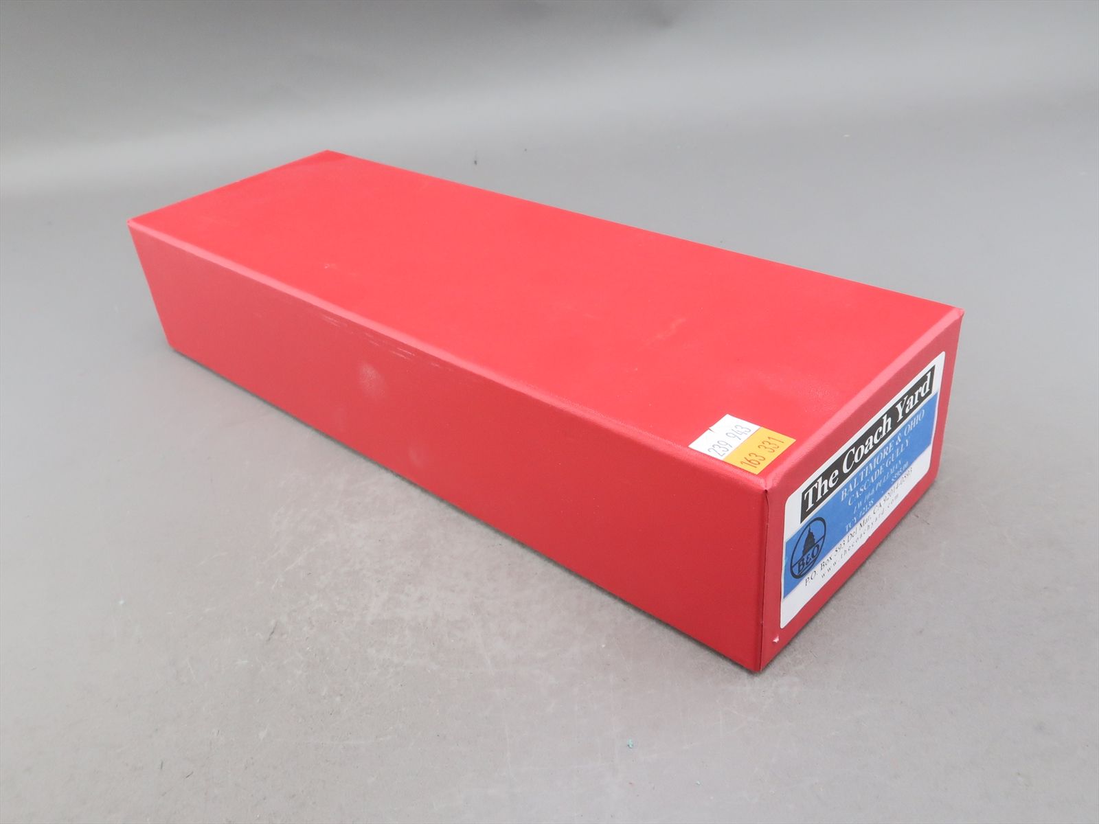 HO Brass Model - TCY 2138 B&O Baltimore & Ohio LW 10-6 Sleeper Cascade ...