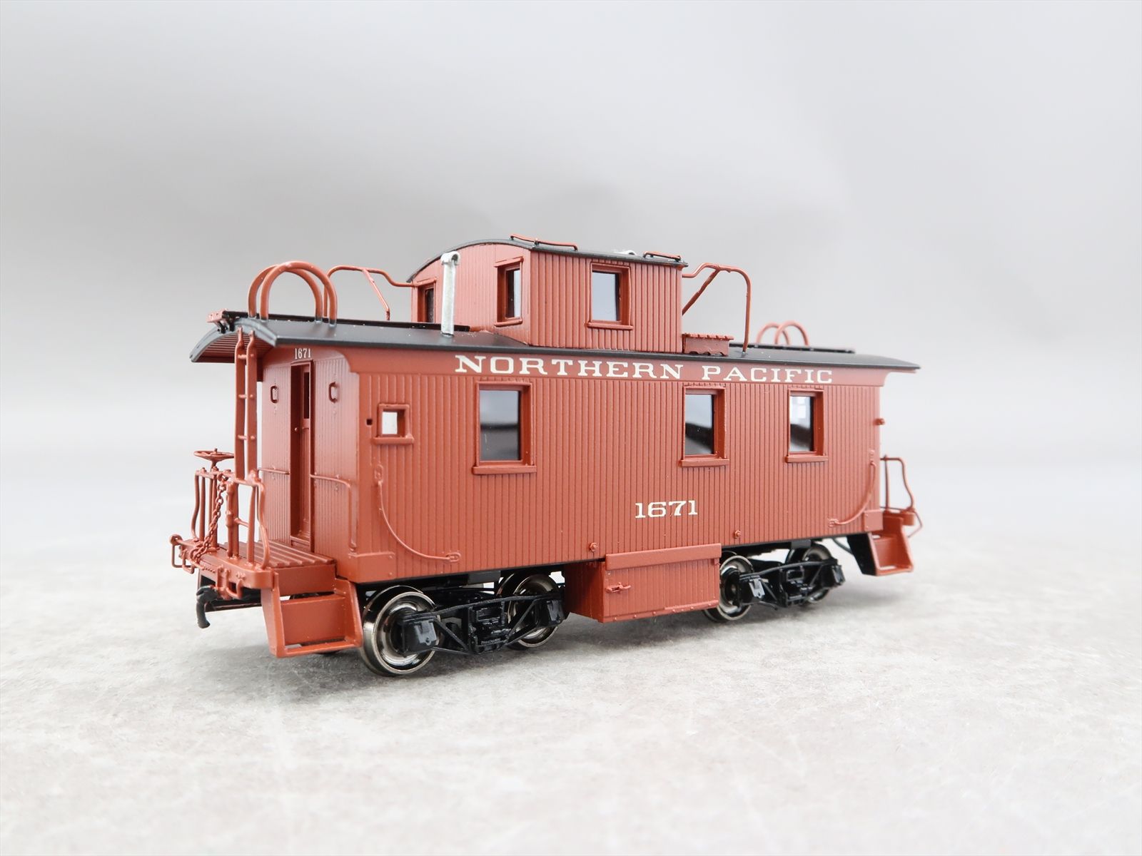 HO Brass Model - W&R NP Northern Pacific 24' Wood Caboose Version 3 ...