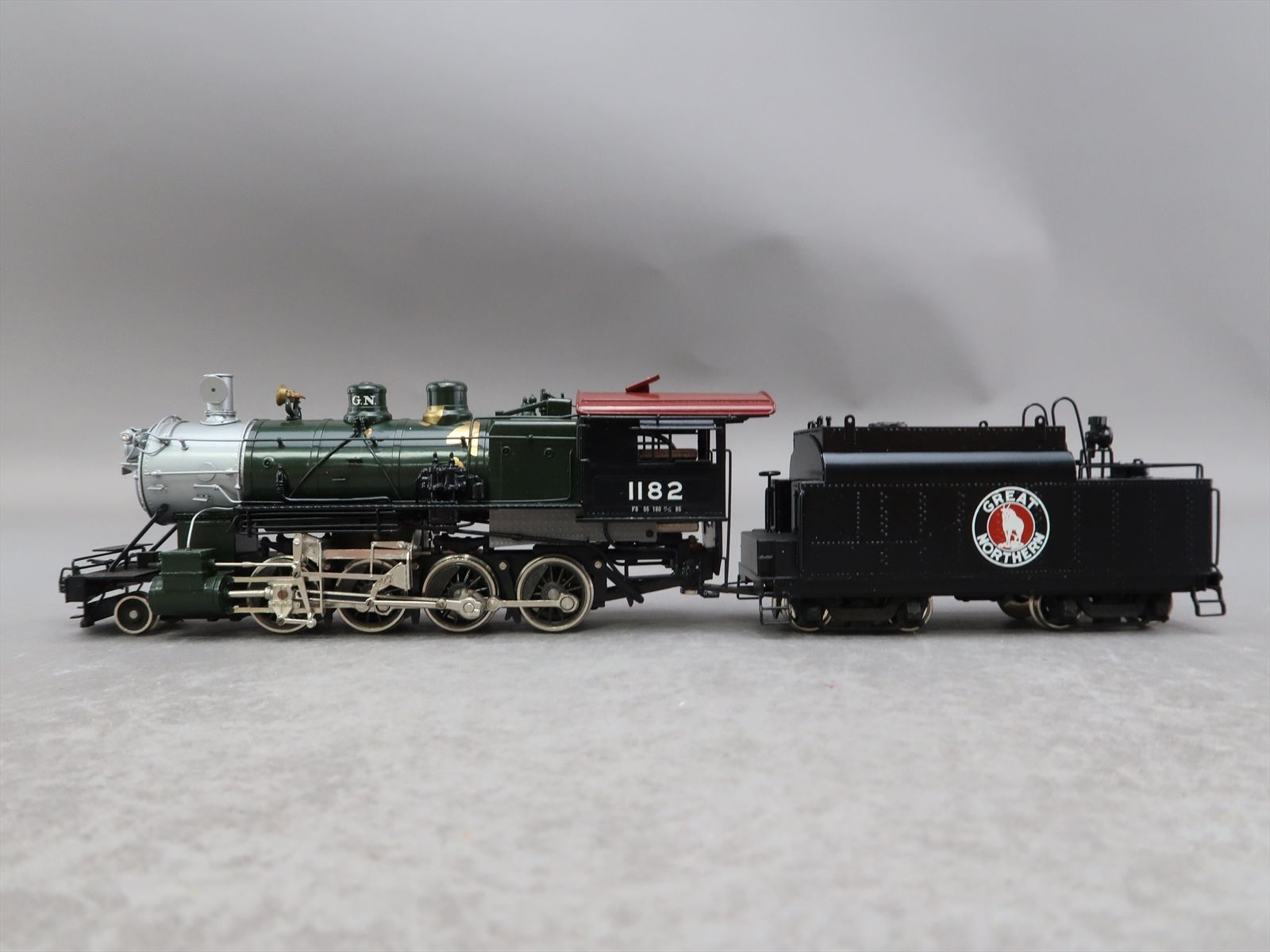 HO Brass Model - PFM 158 GN Great Northern F-8 2-8-0 #1182 - F/P - 1975 ...