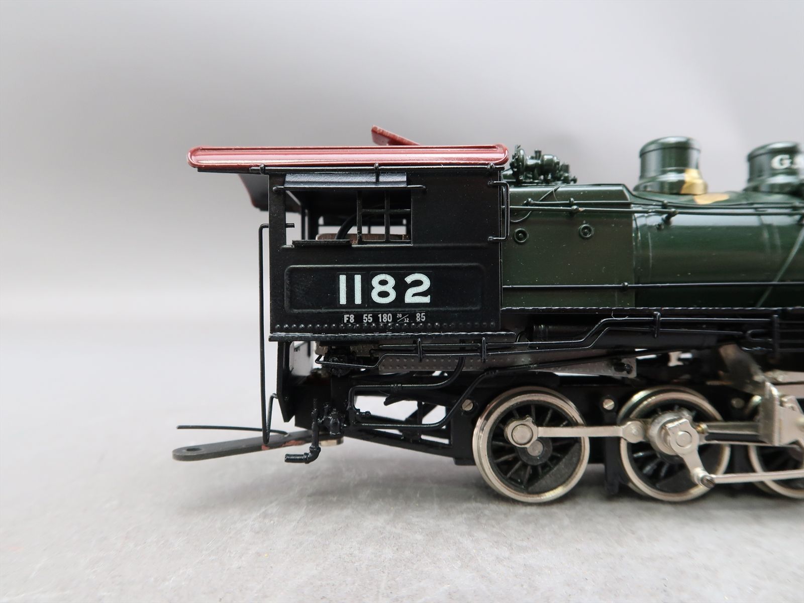 HO Brass Model - PFM 158 GN Great Northern F-8 2-8-0 #1182 - F/P - 1975 ...