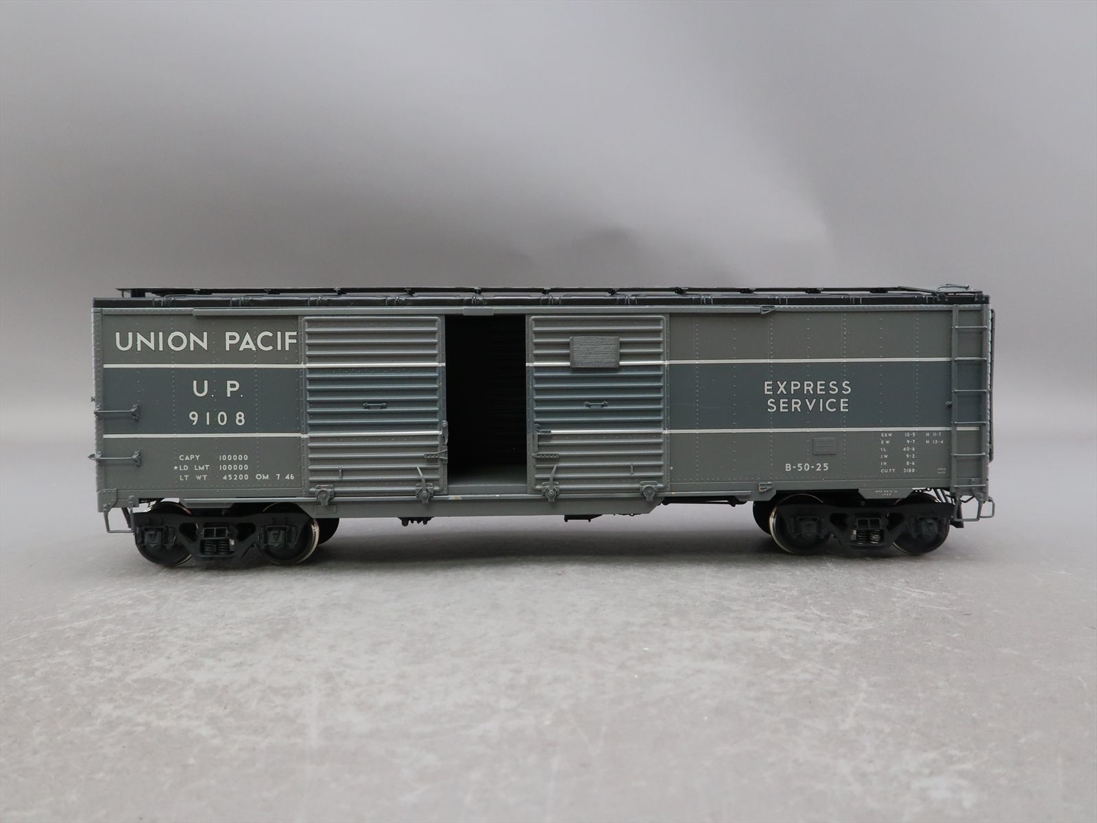 O Brass Model - Beaver Creek UP Union Pacific Express Boxcar #9108 ...