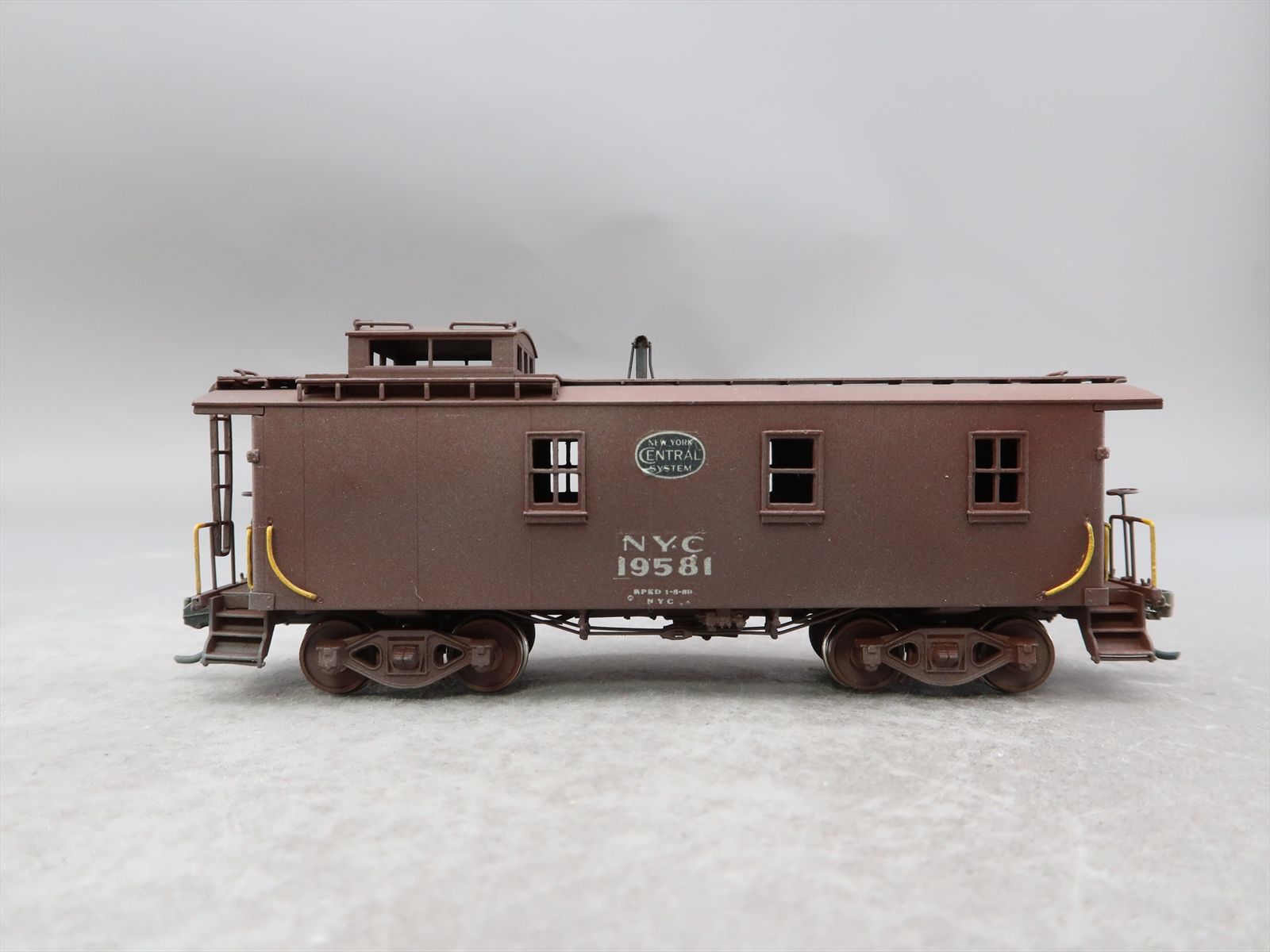 HO Brass Model - OMI 1190 NYC New York Central Wood Caboose #19581 ...