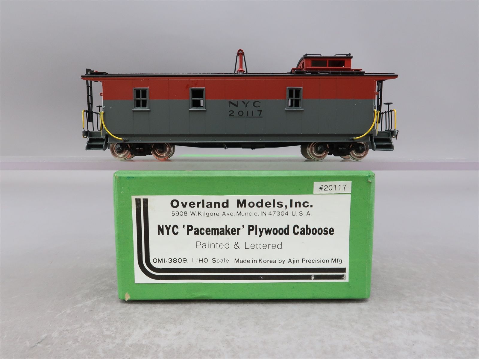 HO Brass Model - OMI 3809.1 NYC New York Central Pacemaker Plywood ...