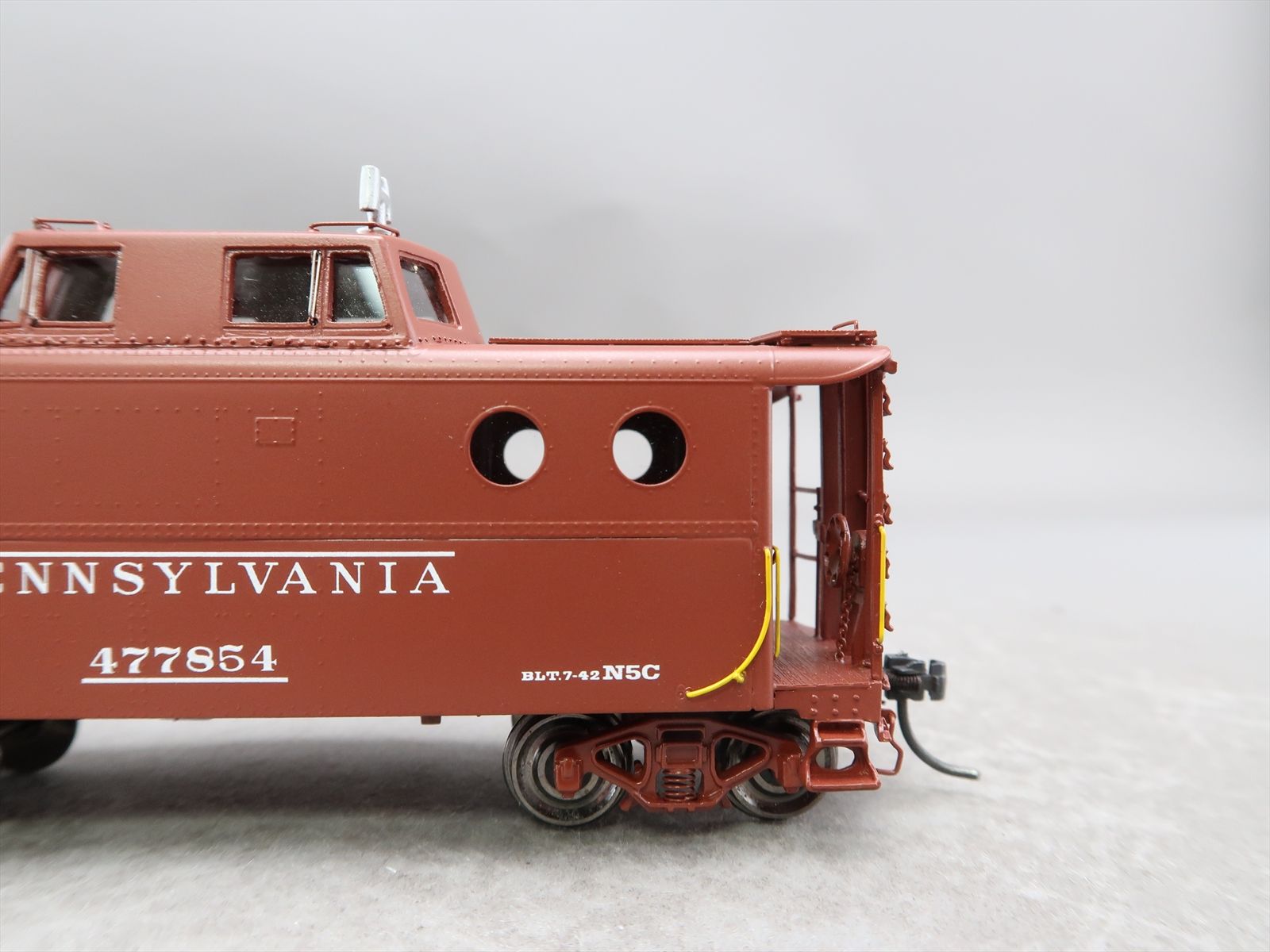 HO Brass Model - DP 3103 PRR Pennsylvania N5C Steel Caboose Center ...