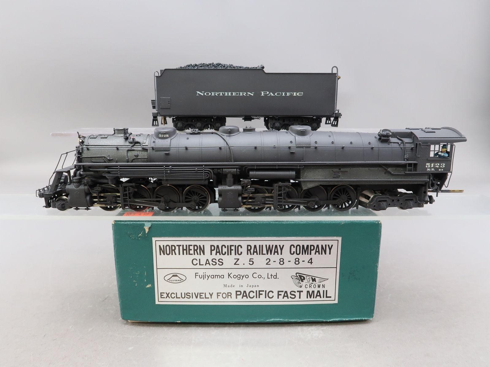 HO Brass Model - PFM NP Northern Pacific Z-5 2-8-8-4 #5123 - Custom ...