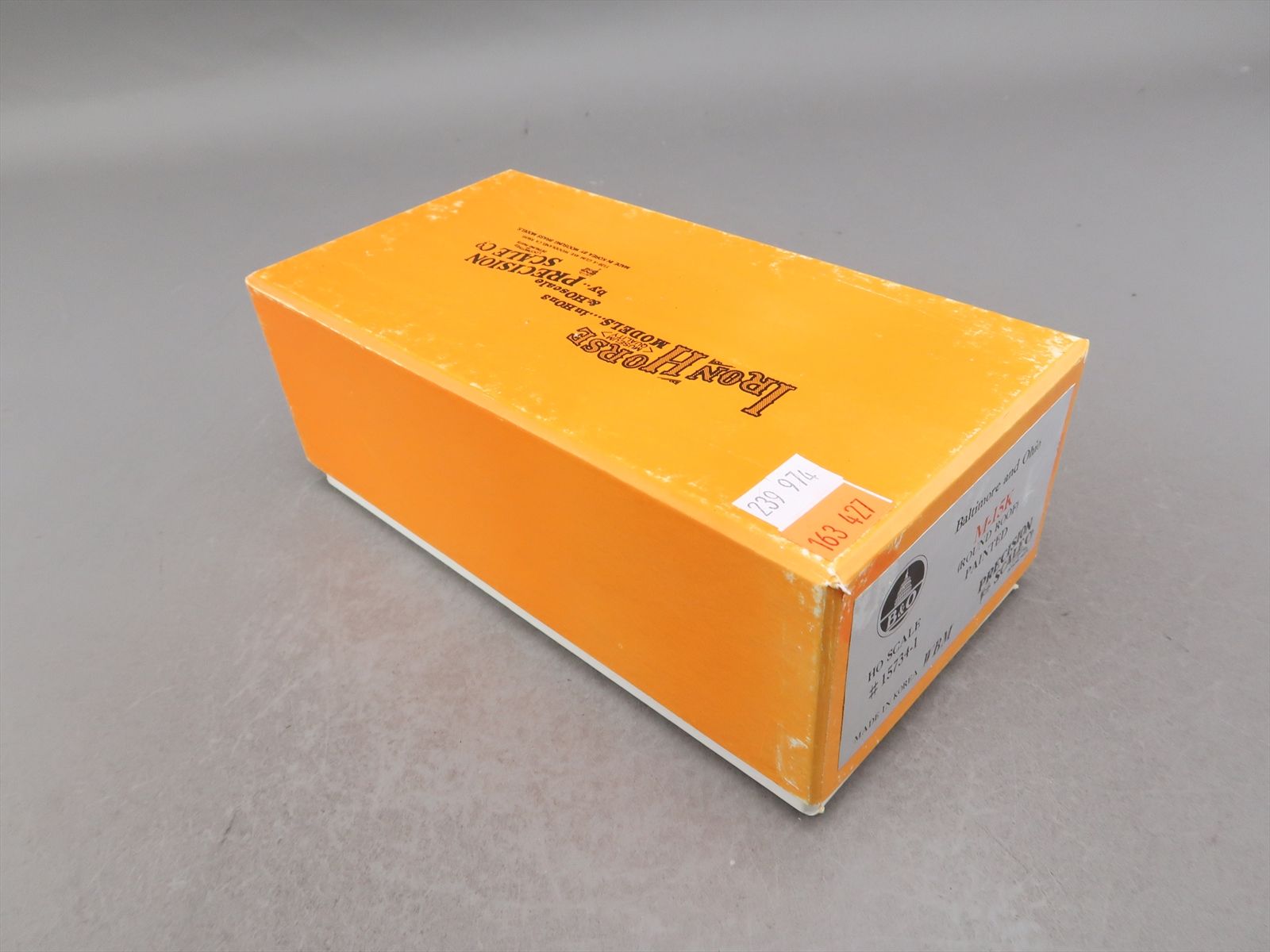 HO Brass Model - PSC 15734-1 B&O Baltimore & Ohio M-15K Round Roof ...