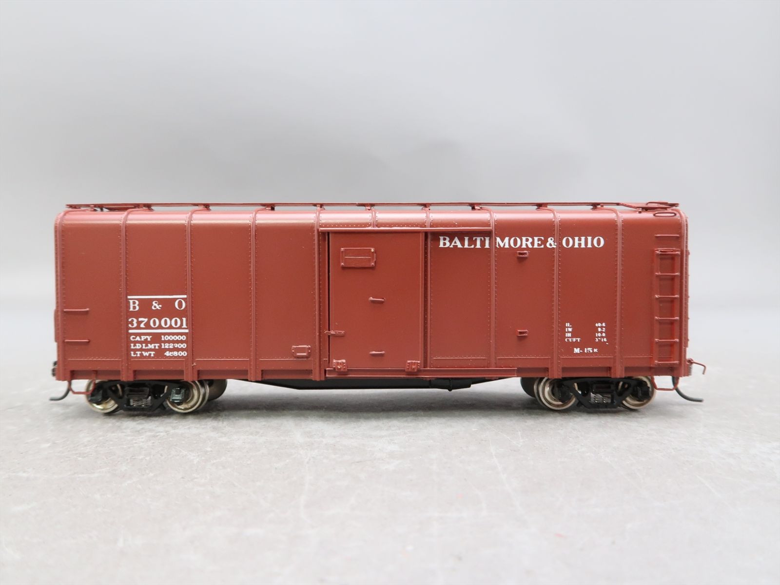 HO Brass Model - PSC 15734-1 B&O Baltimore & Ohio M-15K Round Roof ...