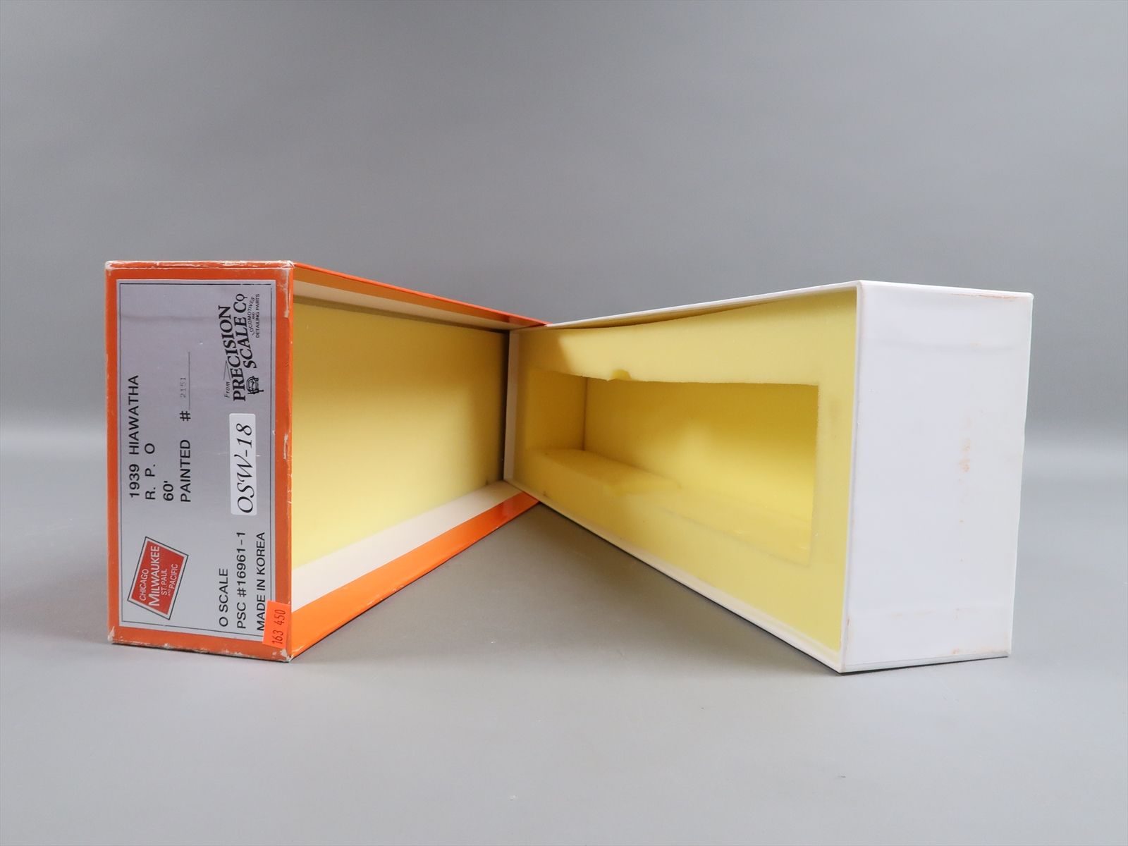 O Brass Model - PSC 16961-1 Milwaukee Road 1939 Hiawatha 60' RPO #2151 ...