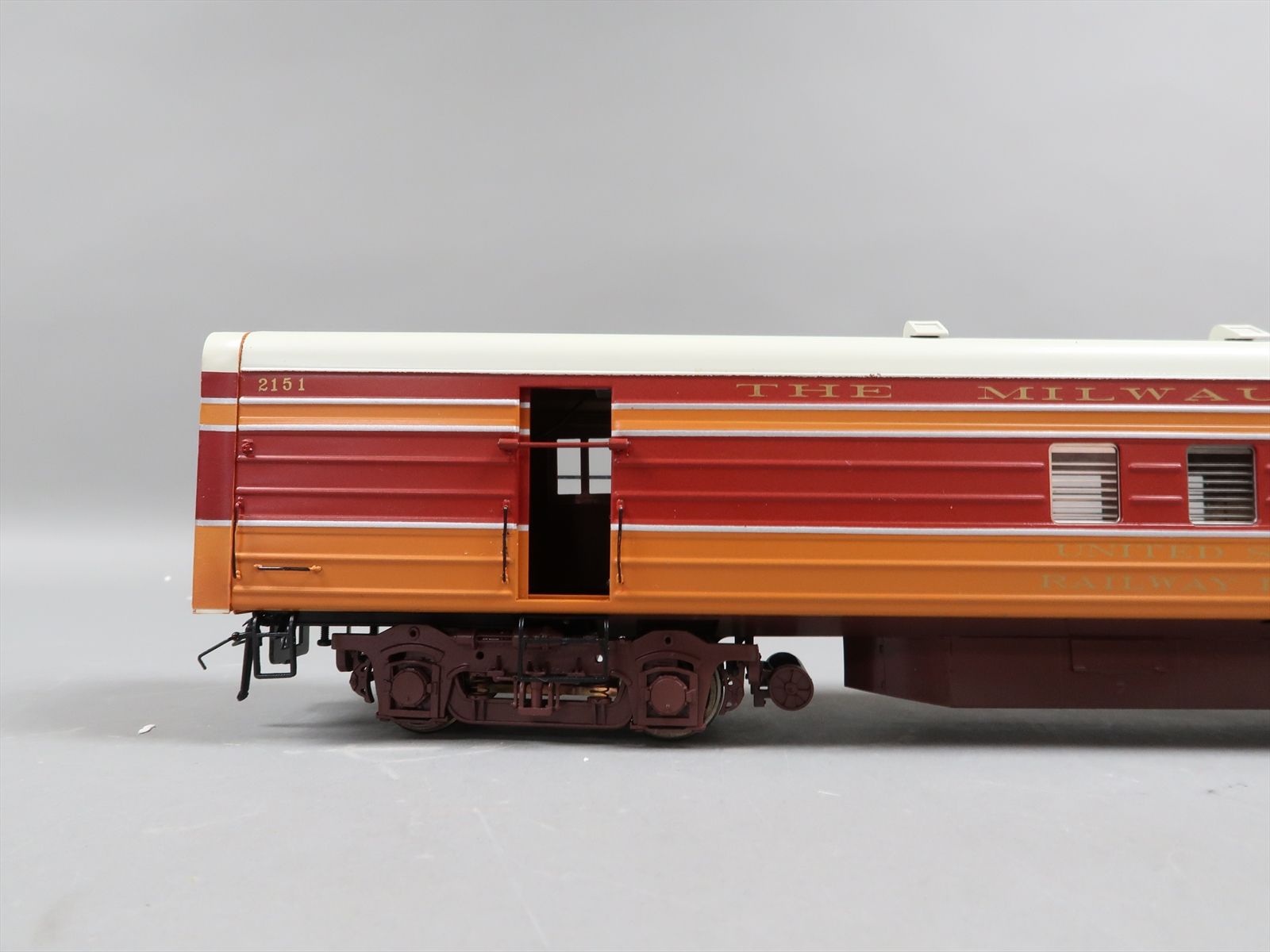 O Brass Model - PSC 16961-1 Milwaukee Road 1939 Hiawatha 60' RPO #2151 ...