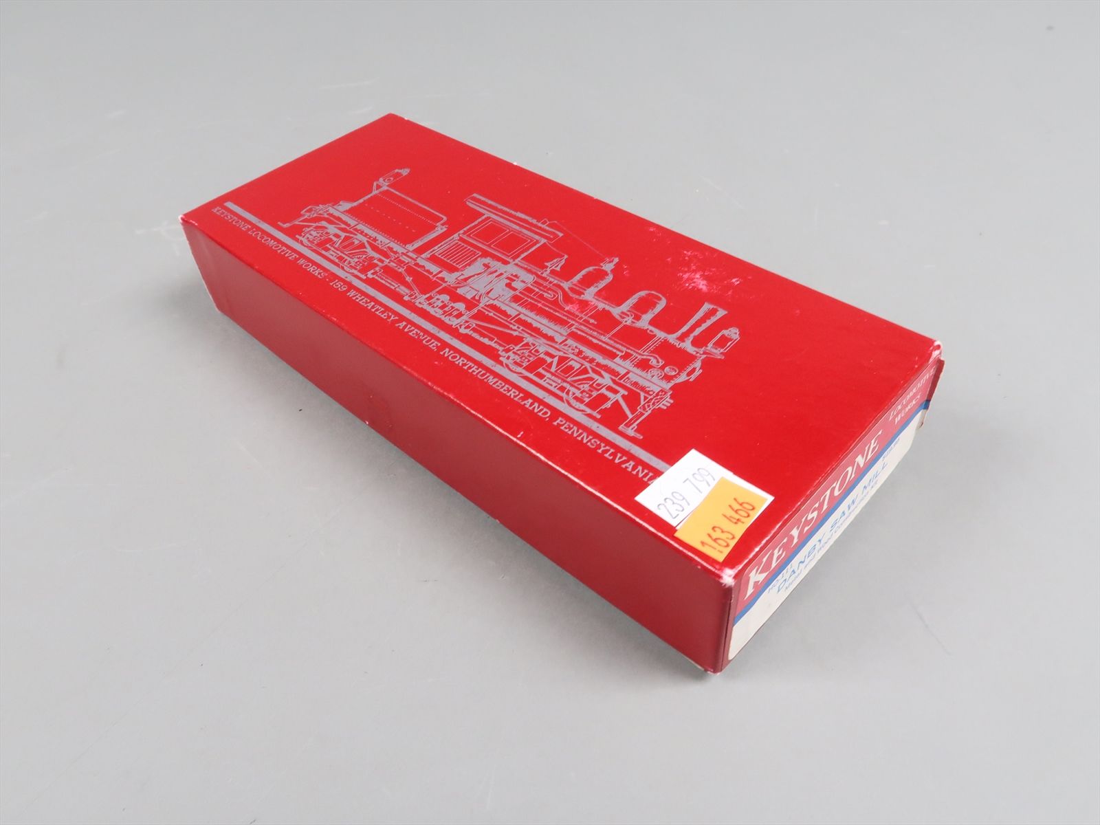 HO Craftsman Kit - Keystone Locomotive Works HO-111 Danby Sawmill ...