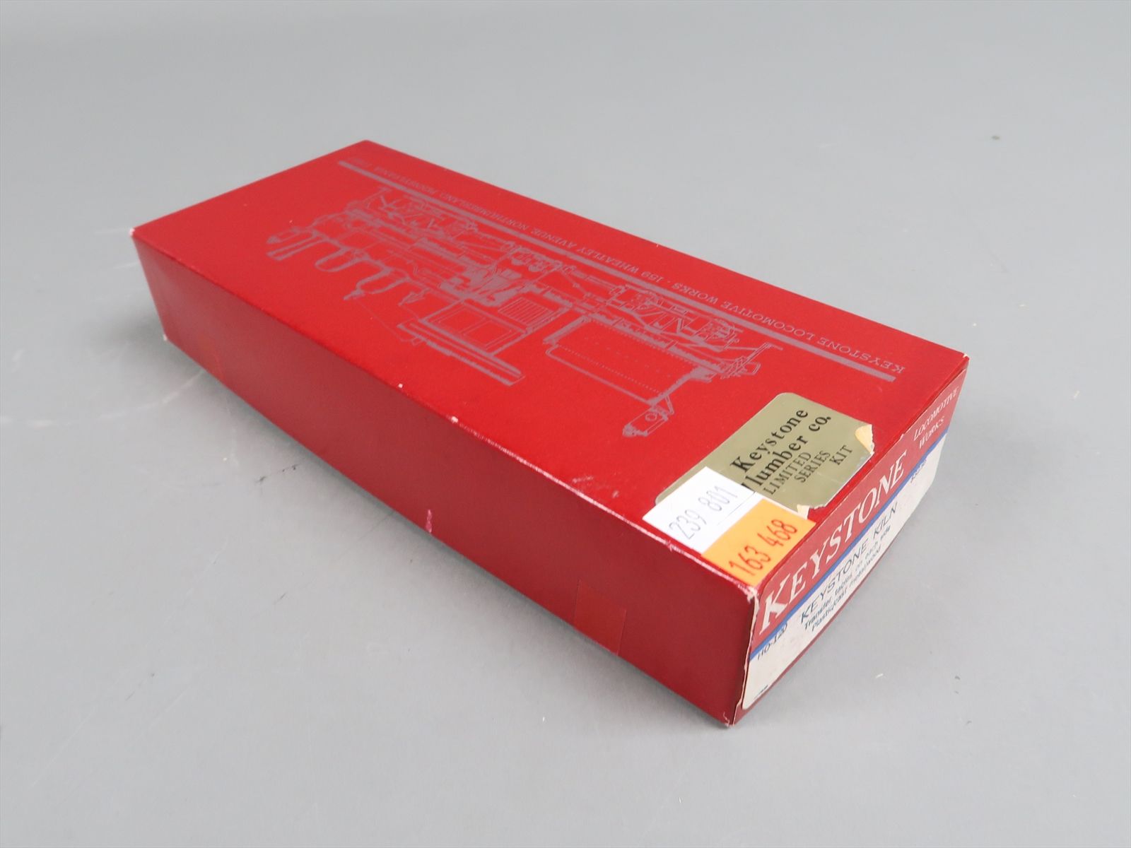 HO Craftsman Kit - Keystone Locomotive Works HO-120 Keystone Kiln ...