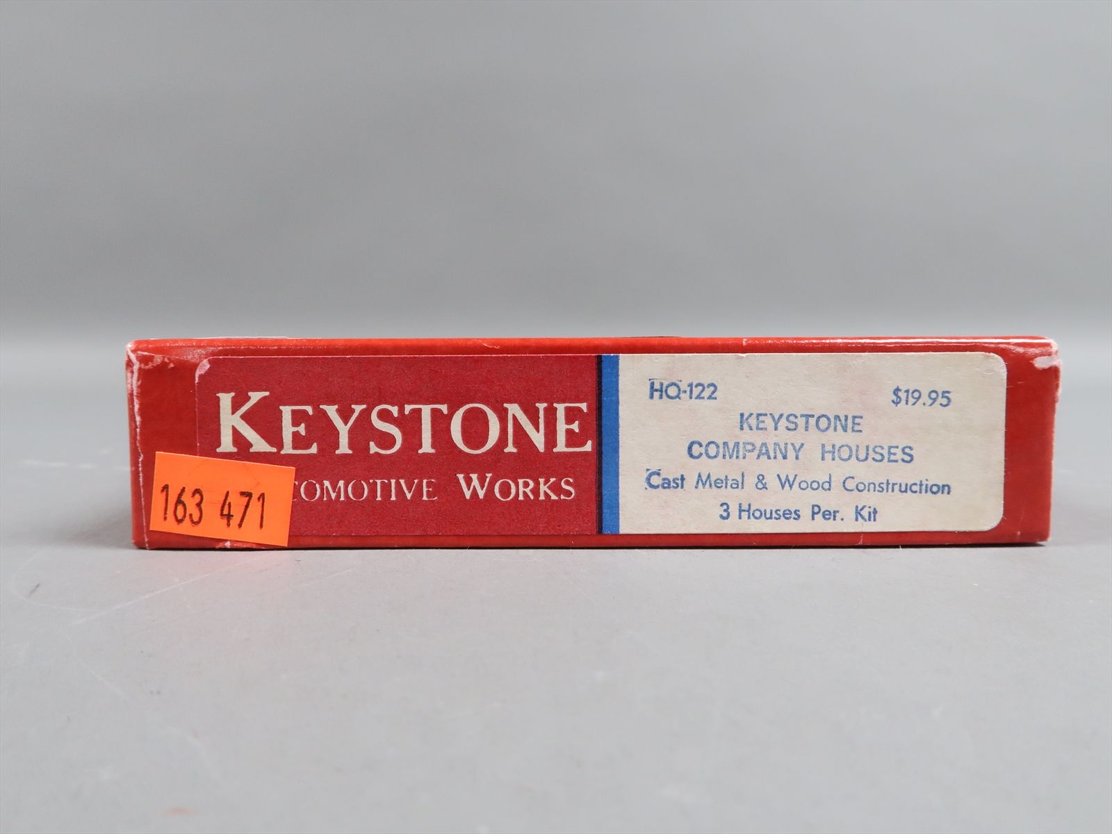 HO Craftsman Kit - Keystone Locomotive Works HO-122 Keystone Company ...