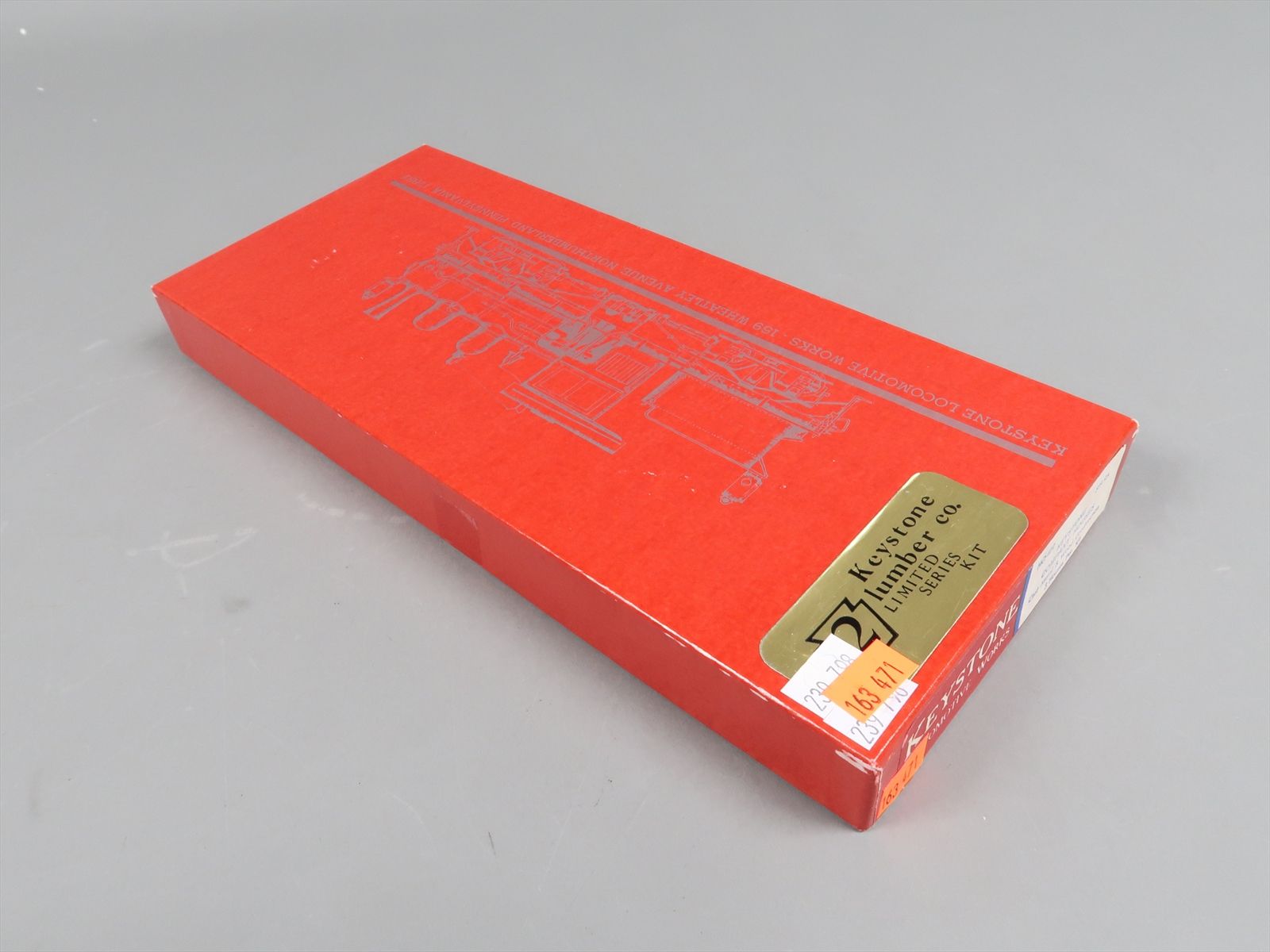 HO Craftsman Kit - Keystone Locomotive Works HO-122 Keystone Company ...