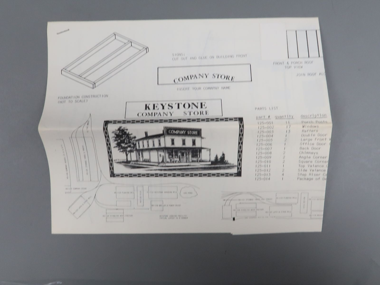 HO Craftsman Kit - Keystone Locomotive Works HO-125 Keystone Company ...