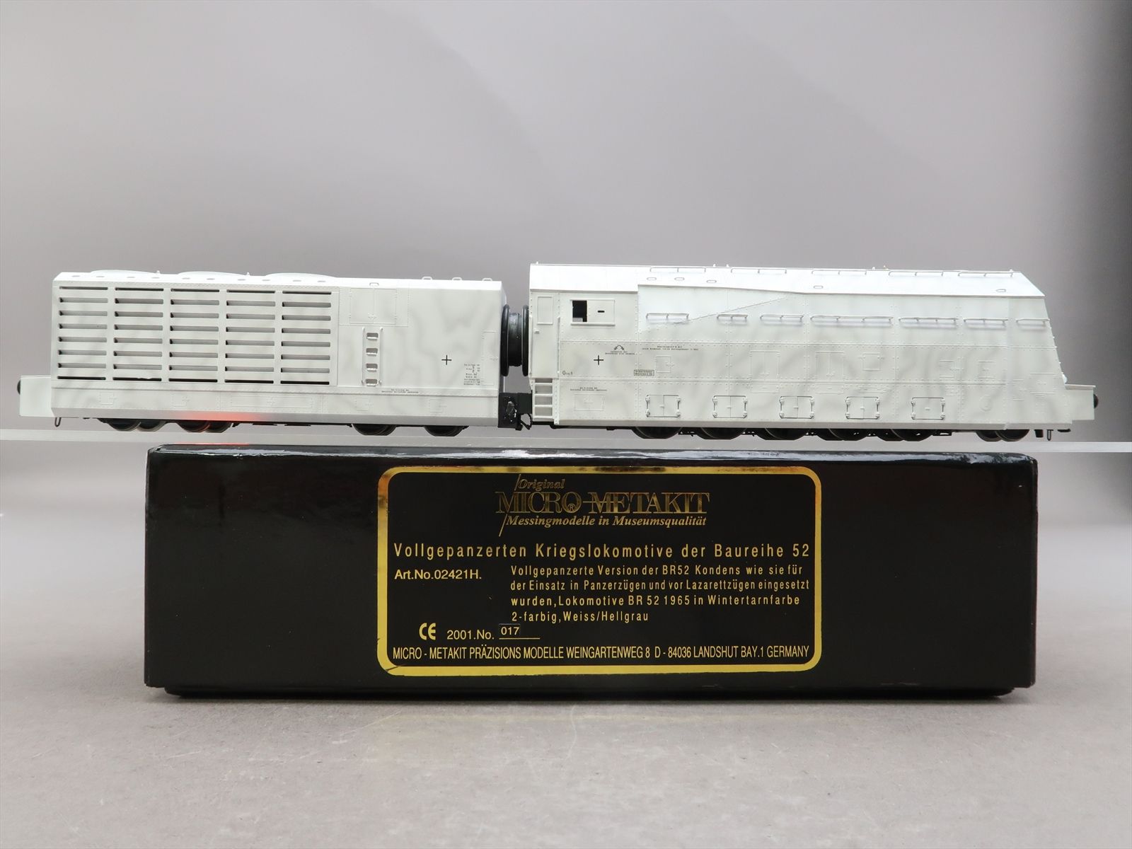 HO Brass Model - MMK Micro-Metakit 02421H 2-10-0 Class 52 Fully Armored ...