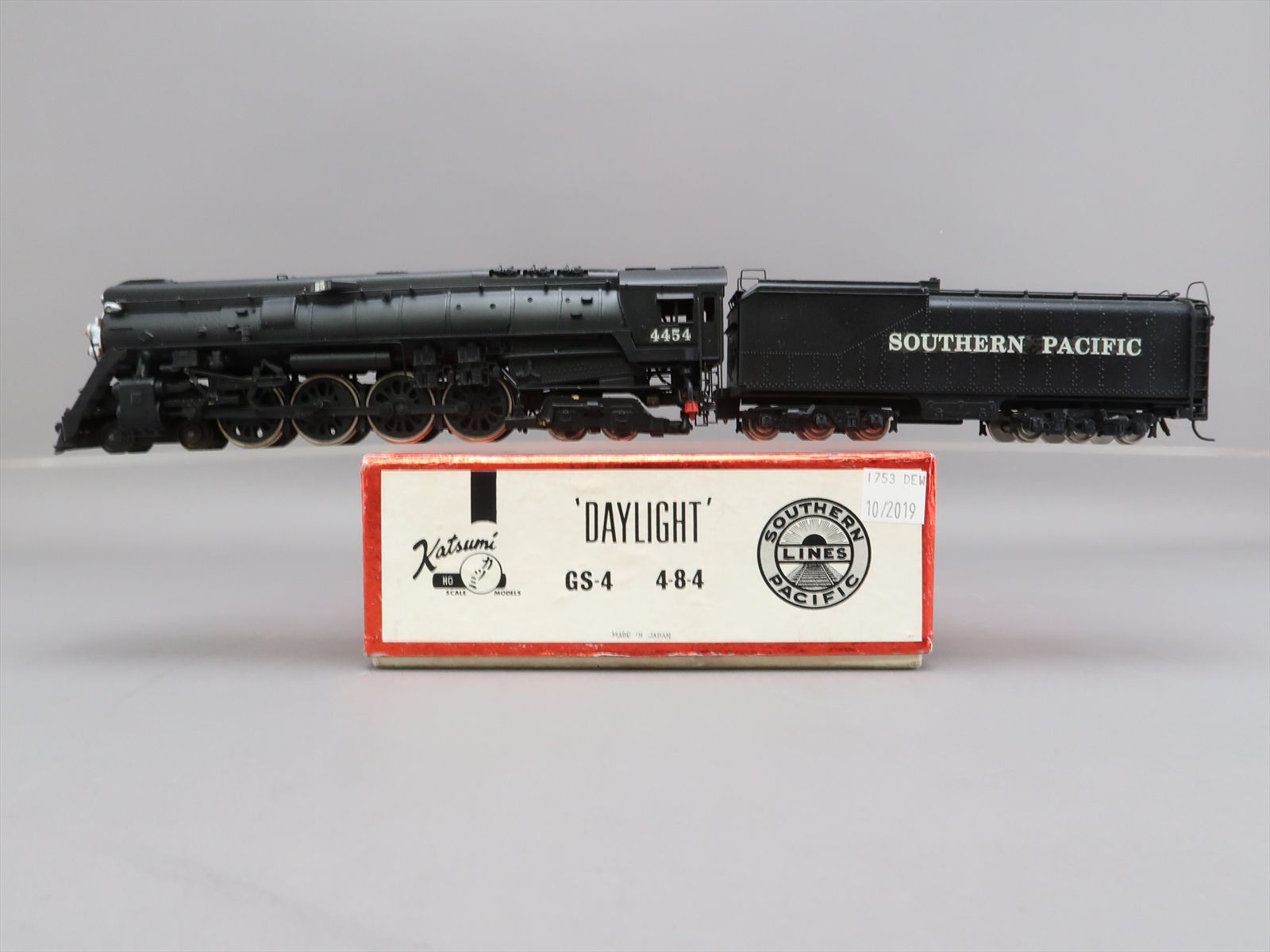 HO Brass Model - Balboa SP Southern Pacific GS-4 4-8-4 Daylight #4454 ...