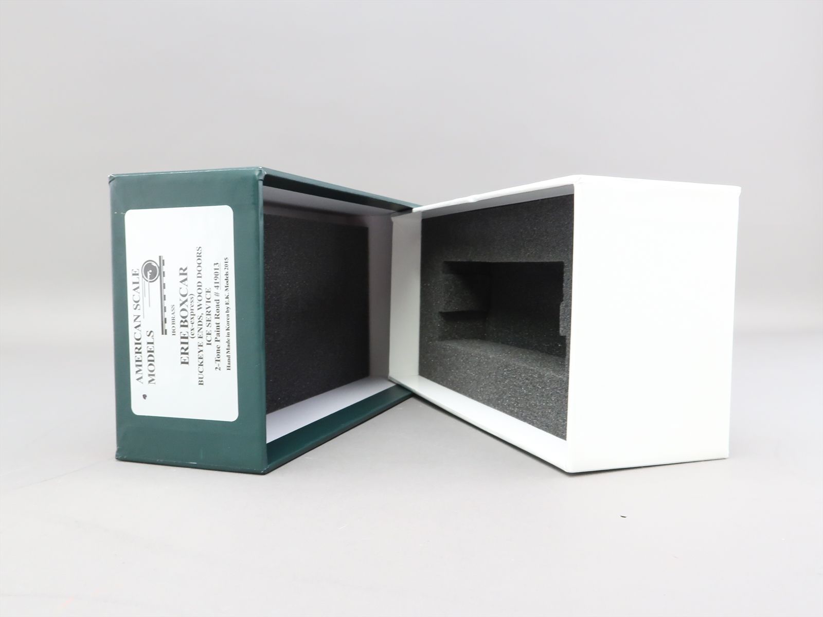 HO Brass Model - ASM EL ERIE Ice Reefer / Boxcar Ex-Express 2-Tone ...