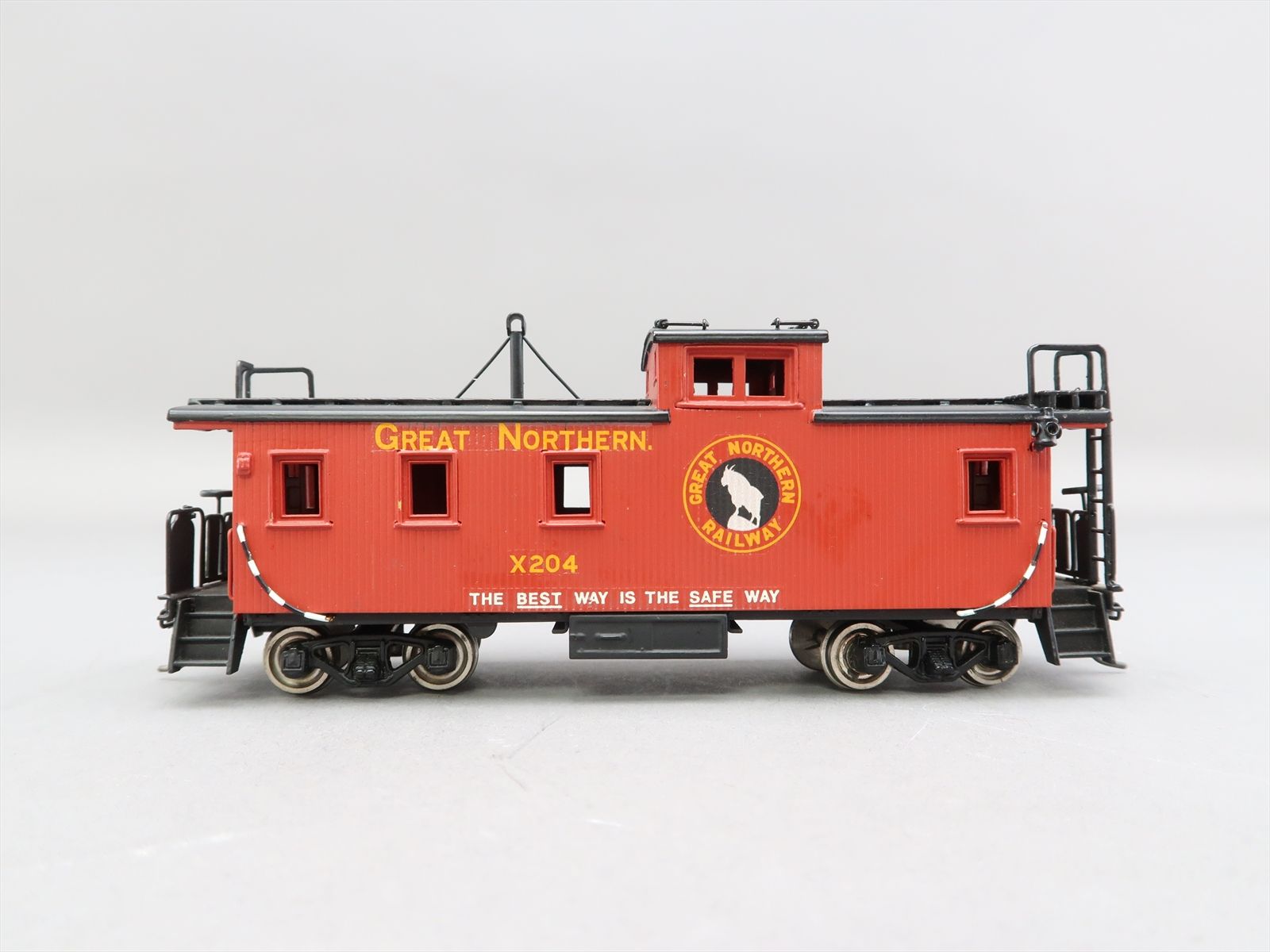 HO Brass Model - PFM GN Great Northern Wood Caboose #X204 The Best Way ...