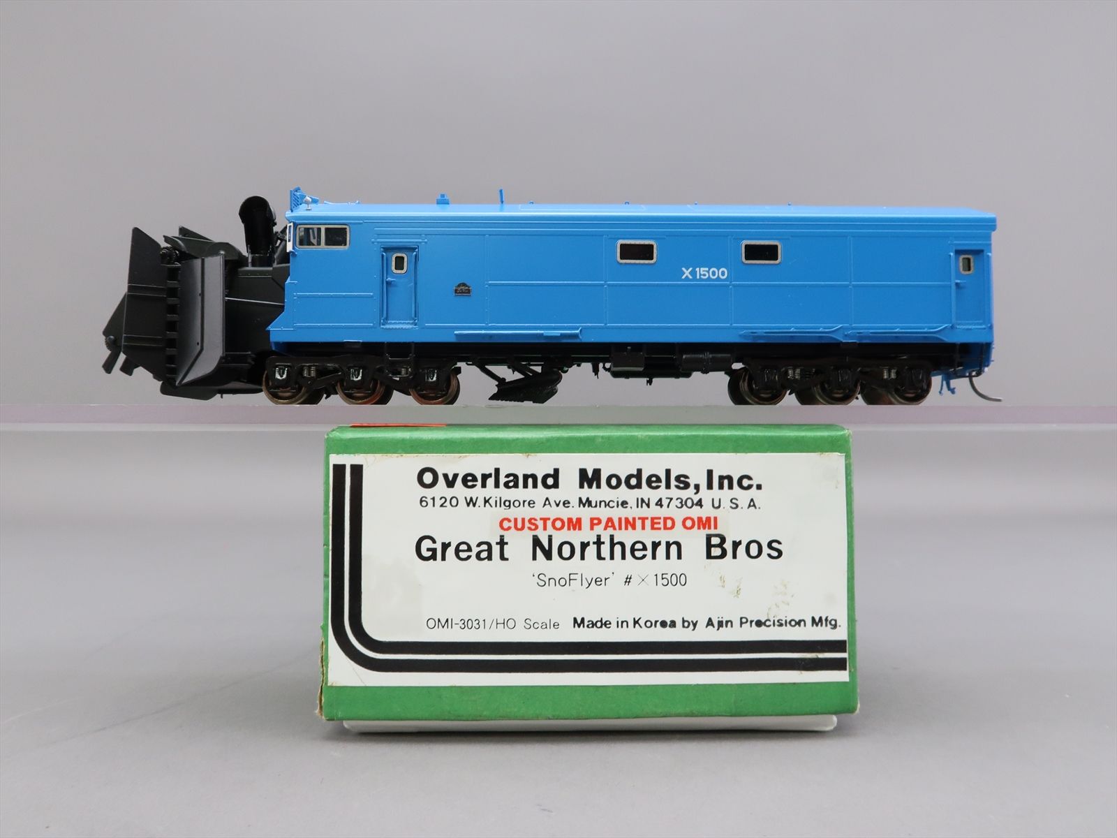 HO Brass Model - OMI 3031.1 GN Great Northern Brothers SnoFlyer #X1500 ...