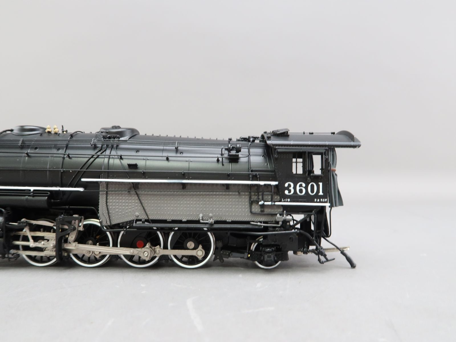 HO Brass Model - W&R D&RGW Rio Grande L-131 2-8-8-2 Black #3601 Version 1 - F/P - 1996 Run ...