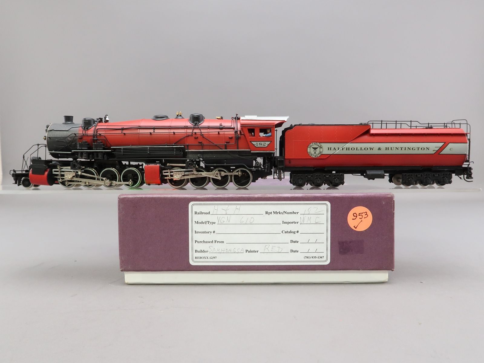 HO Brass Model - WMC Virginian 2-8-8-0 Ex-triplex AS Halfhollow ...