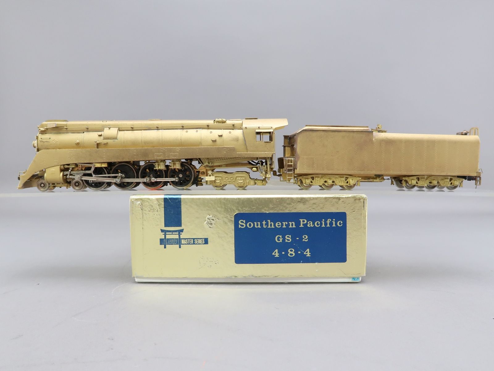 HO Brass Model - Balboa Master Series SP Southern Pacific GS-2 4-8-4 Northern - Unpainted - 1970 ...