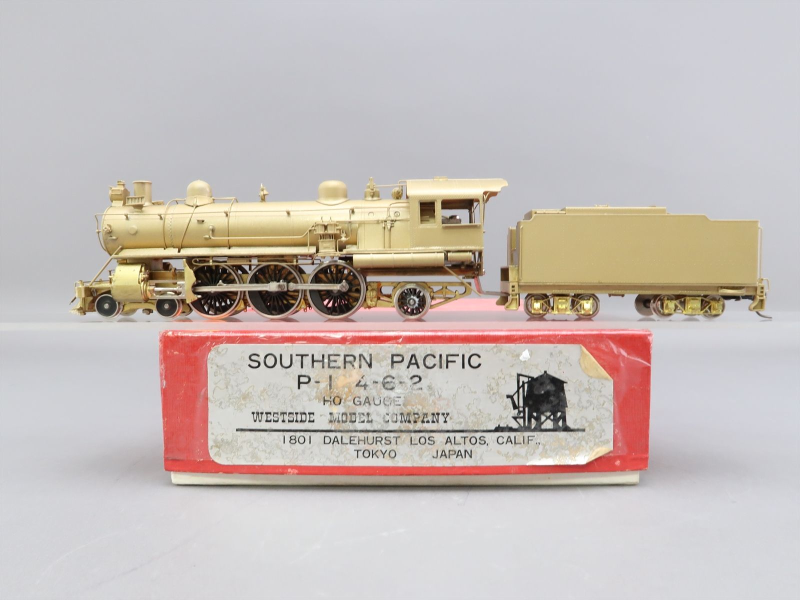 HO Brass Model - WMC SP Southern Pacific P-1 4-6-2 Pacific - Unpainted ...