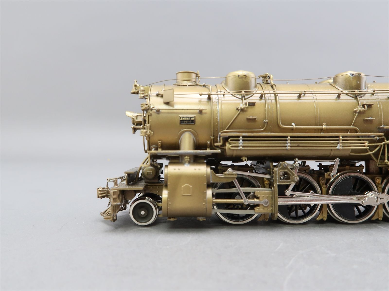 HO Brass Model - PFM D&RGW Rio Grande 2-10-2 Late Crown - Unpainted - 1978 Run - United / Atlas