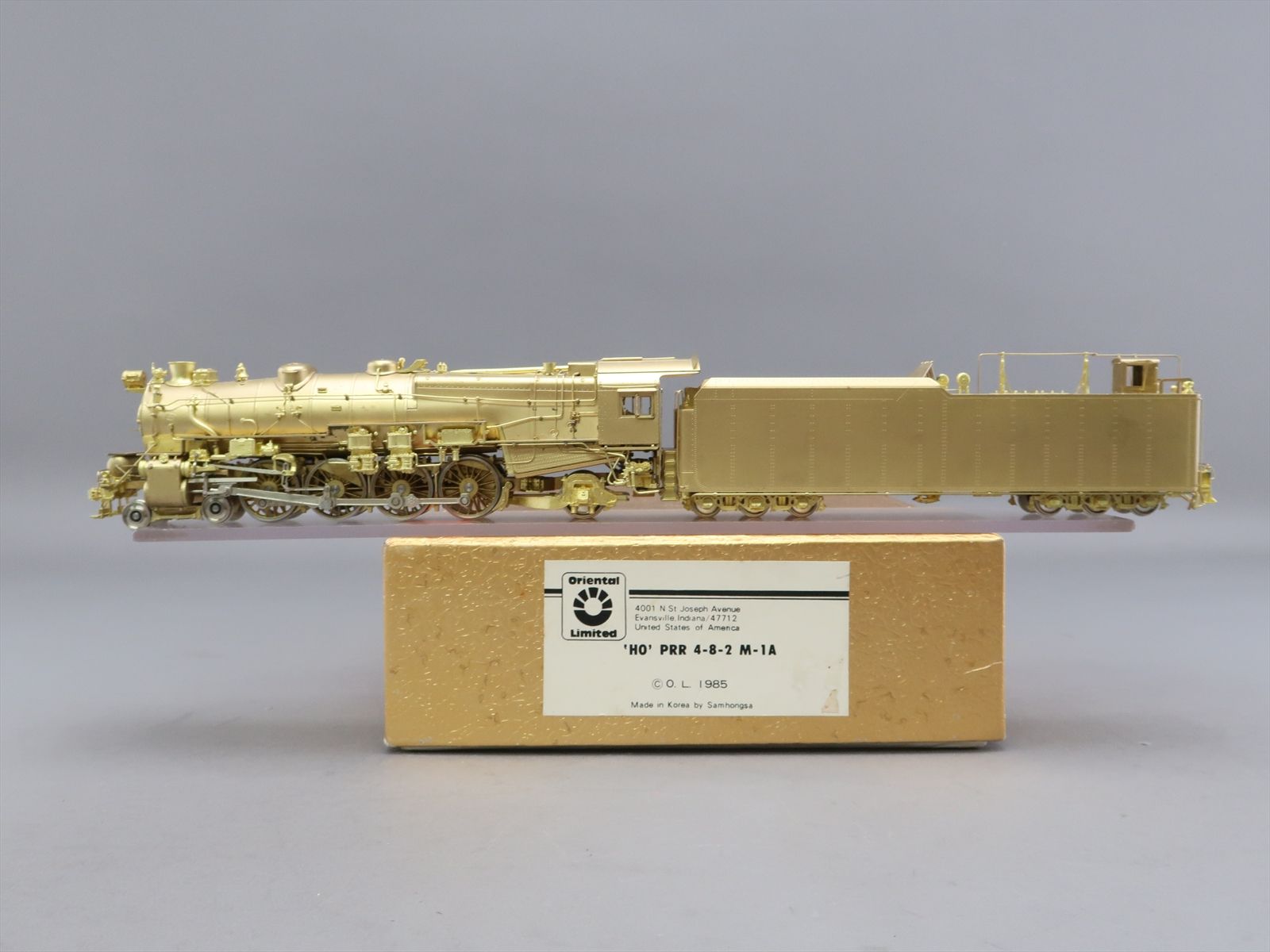 HO Brass Model - Oriental PRR Pennsylvania M-1A 4-8-2 - Unpainted ...