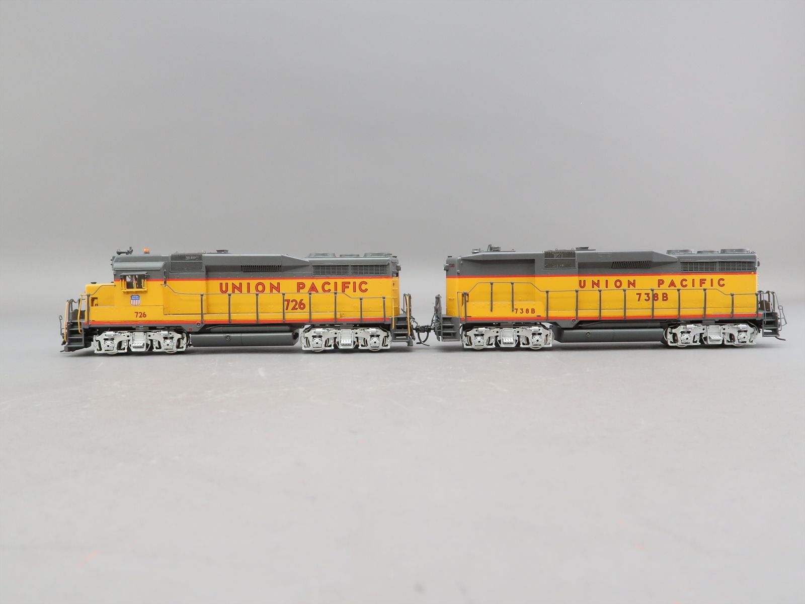 HO Brass Model - CIL 2167.1 UP Union Pacific GP30 GP30A GP30B A-B Set #726 + #738B - F/P + Pro ...