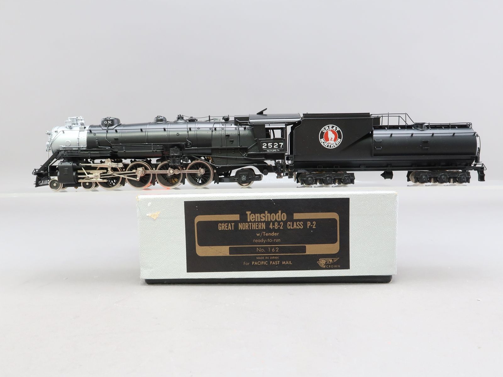 HO Brass Model - PFM GN Great Northern 4-8-2 P-2 #2514 - F/P - 1972 Run ...