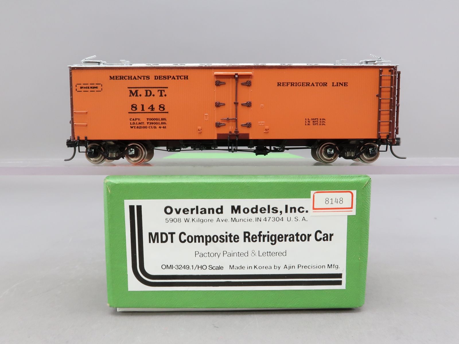 HO Brass Model - OMI 3249.1 MDT Merchants Despatch Composite Reefer ...