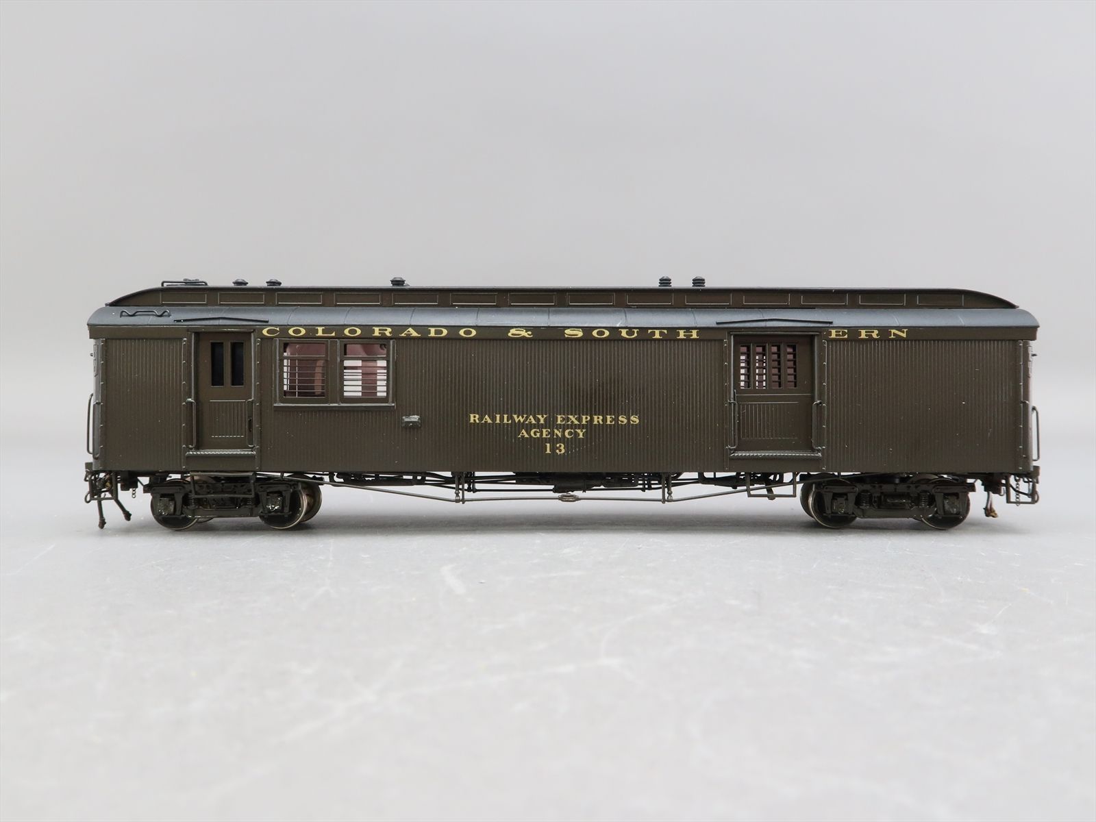 Sn3 Brass Model - OMI 4010.1 C&S Colorado & Southern Baggage Mail Car ...