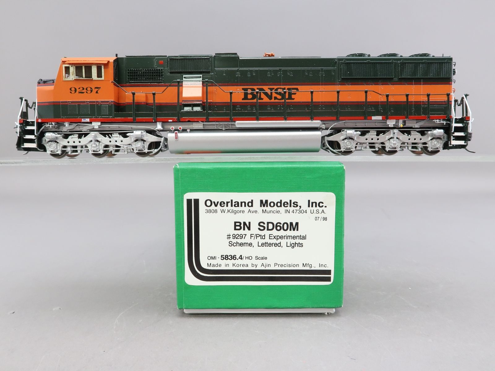 HO Brass Model - OMI 5836.4 BN Burlington Northern Experimental Scheme ...