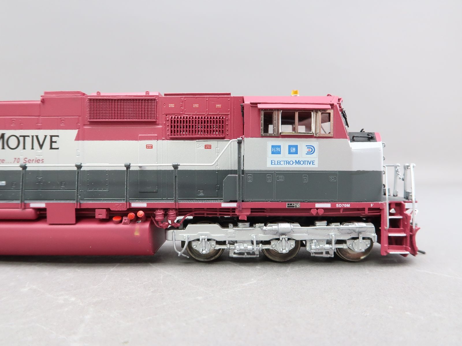 HO Brass Model - OMI 5813 EMD Demo Demonstrator SD70M #7002 - Custom ...