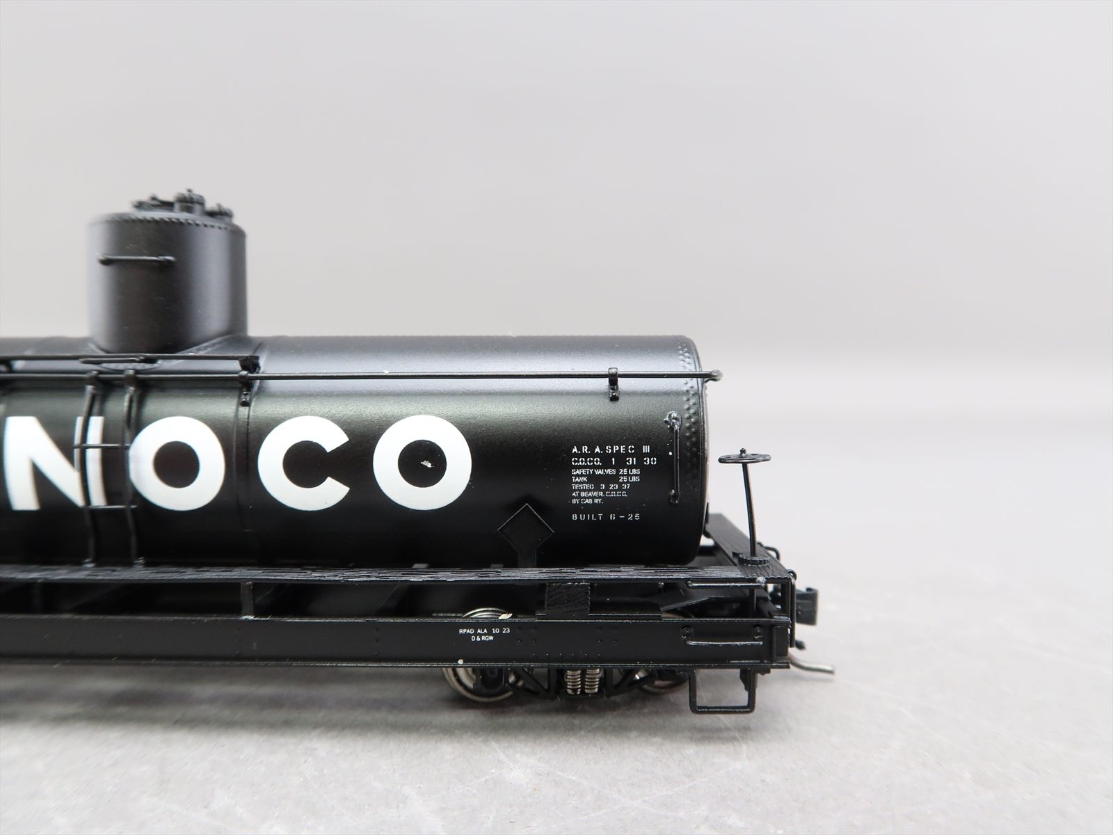 HOn3 Brass Model - DP 3078.1 CONX Conoco Tank Car #22 Narrow Dome - F/P ...