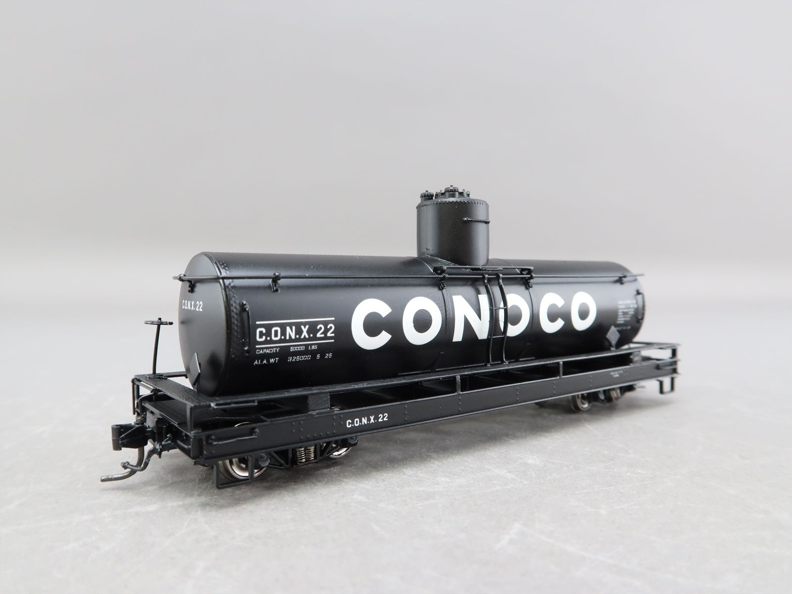 HOn3 Brass Model - DP 3078.1 CONX Conoco Tank Car #22 Narrow Dome - F/P ...