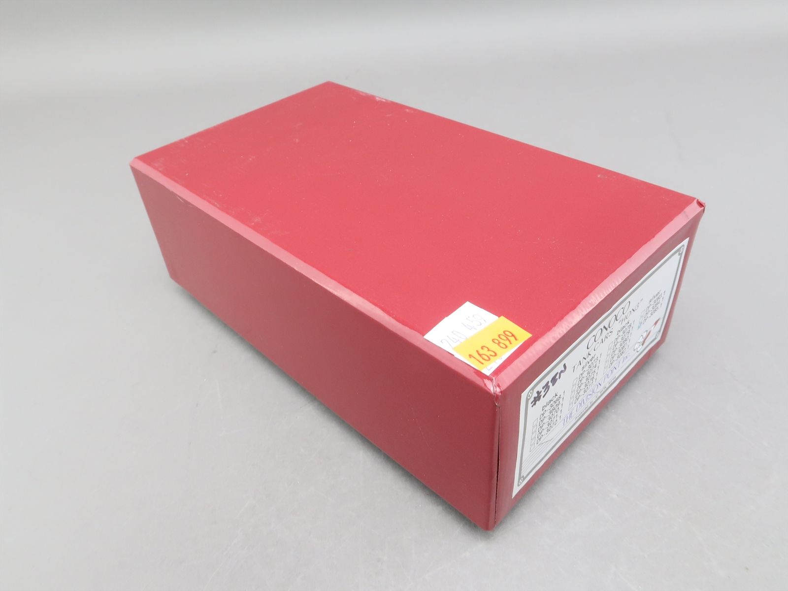 HOn3 Brass Model - DP 3085.1 CONX Conoco Tank Car #38 Narrow Dome - F/P Silver - 2019 Run - Juwon