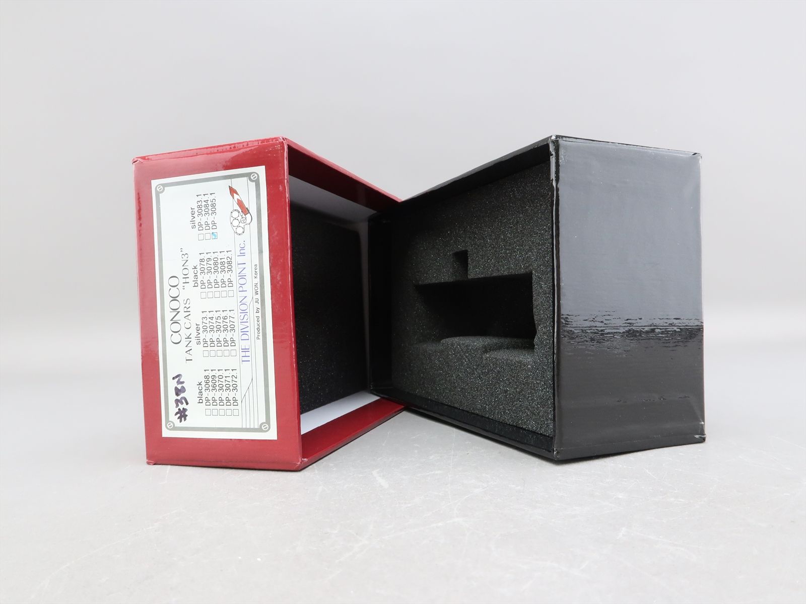 HOn3 Brass Model - DP 3085.1 CONX Conoco Tank Car #38 Narrow Dome - F/P Silver - 2019 Run - Juwon