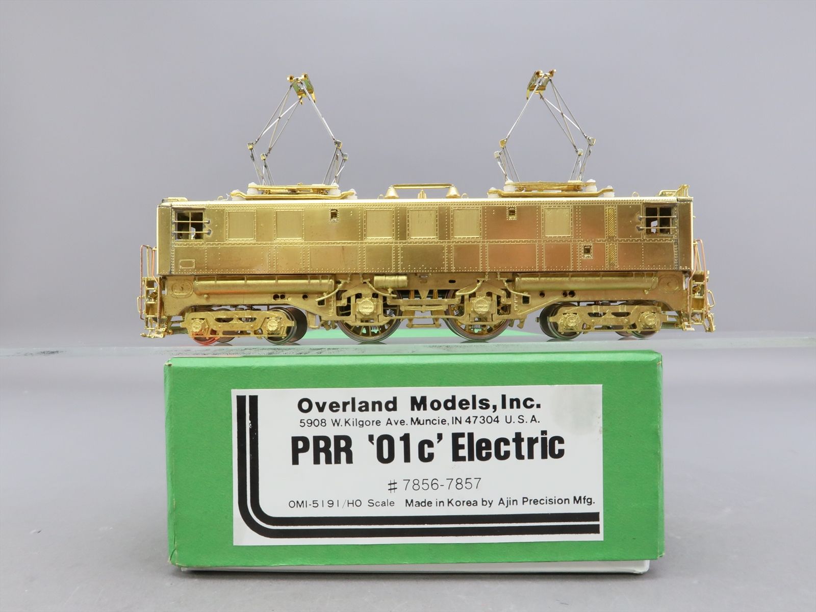 HO Brass Model - OMI 5191 PRR Pennsylvania O1c Electric #7856 - 7857 ...