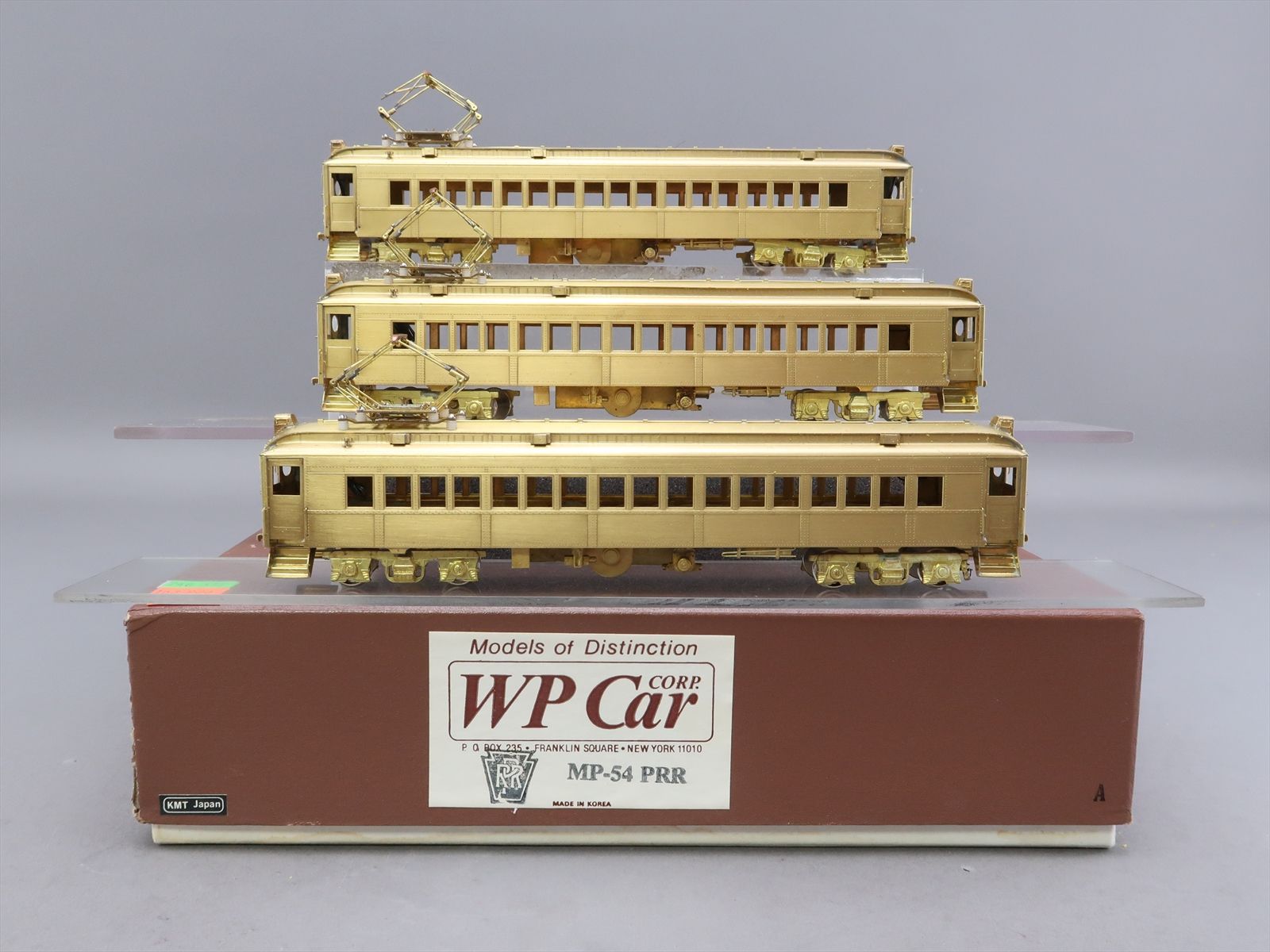 HO Brass Model - ALCO X-115 PRR Pennsylvania MP-54 Coach Powered ...