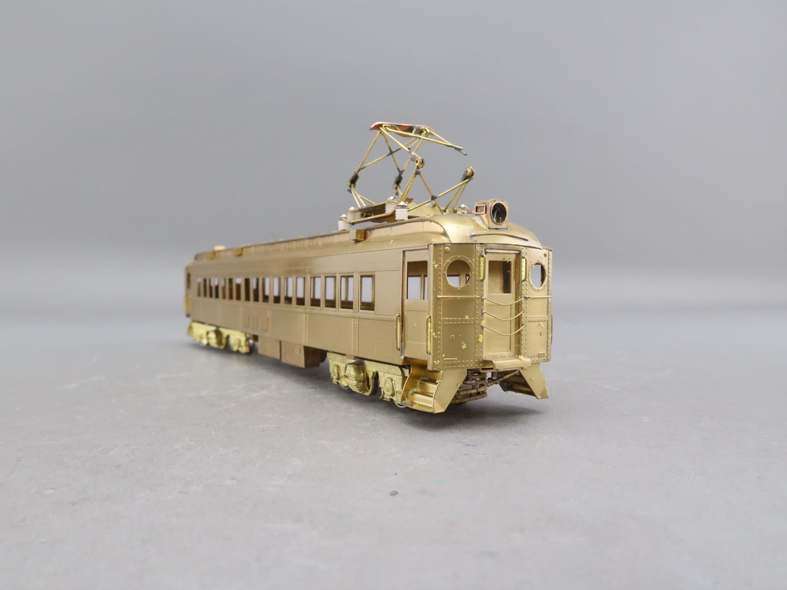 HO Brass Model - ALCO X-115 PRR Pennsylvania MP-54 Coach Powered ...
